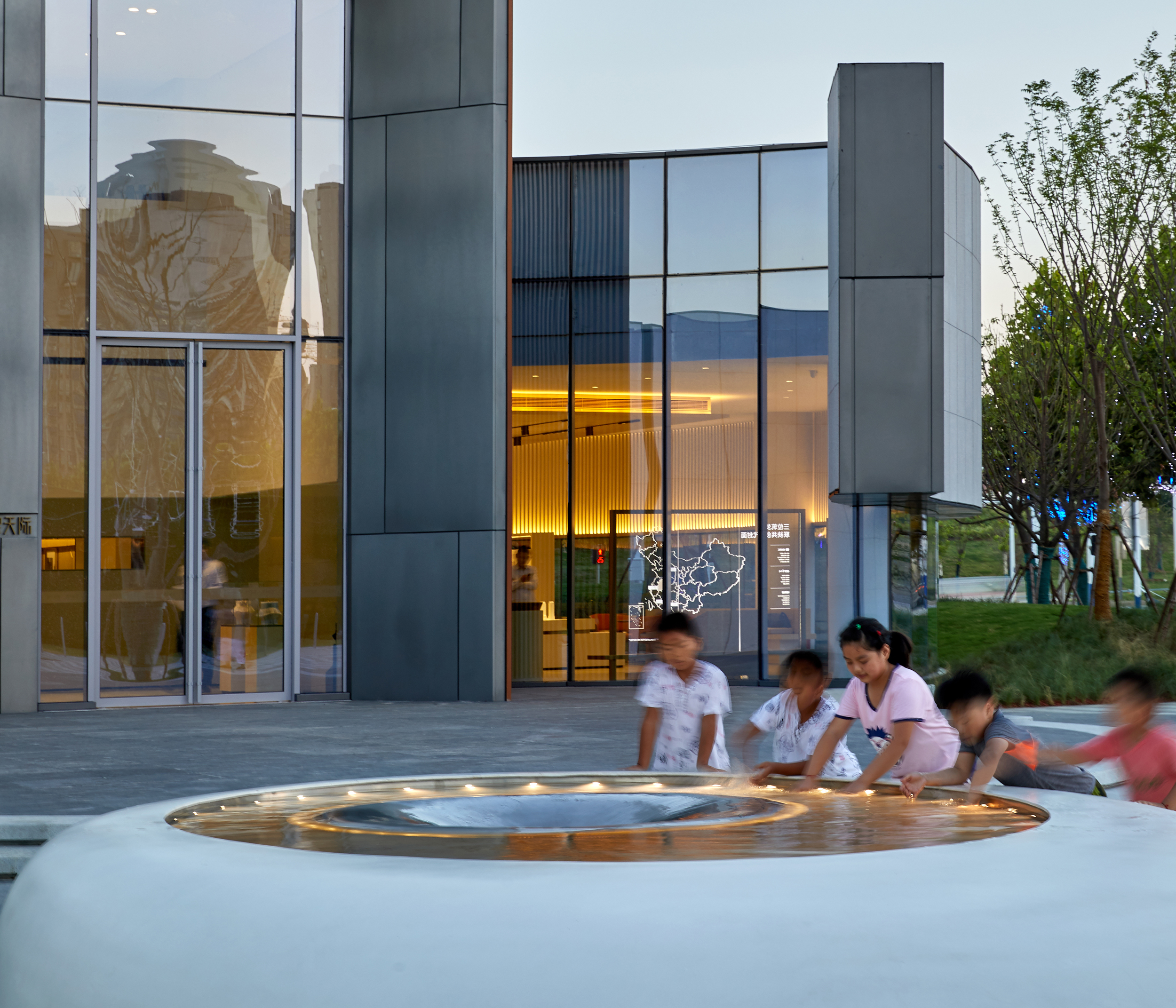 HeFei Fei River Central Smart Garden Library by GEEDESIGN - Architizer