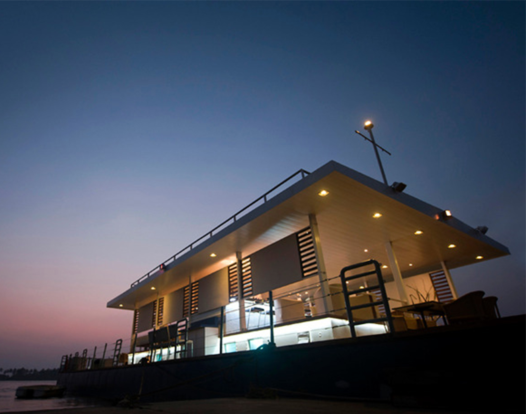 Floating Restaurant in Goa designed by SDM Architects by SDM Architects ...