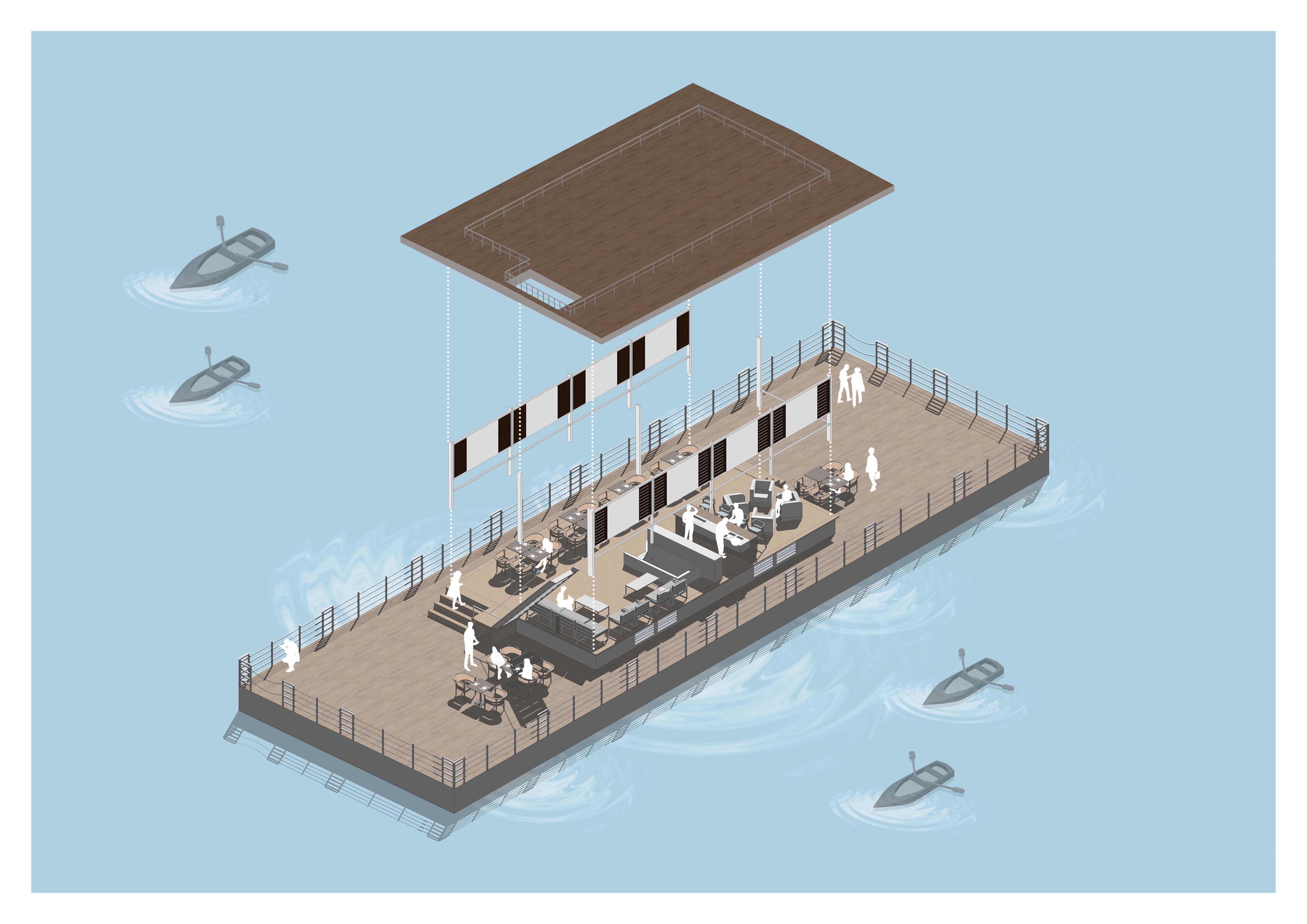Floating Restaurant in Goa designed by SDM Architects by SDM Architects ...