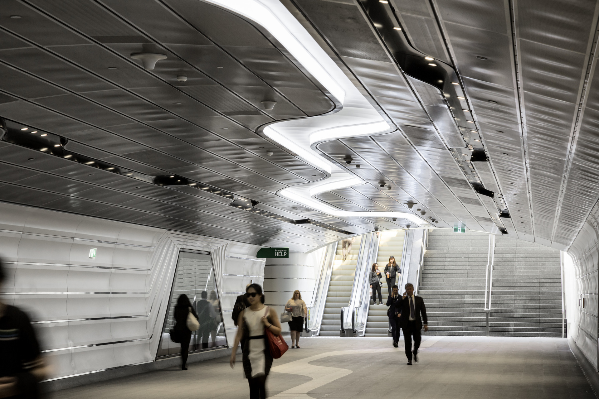 Wynyard Walk by Woods Bagot - Architizer