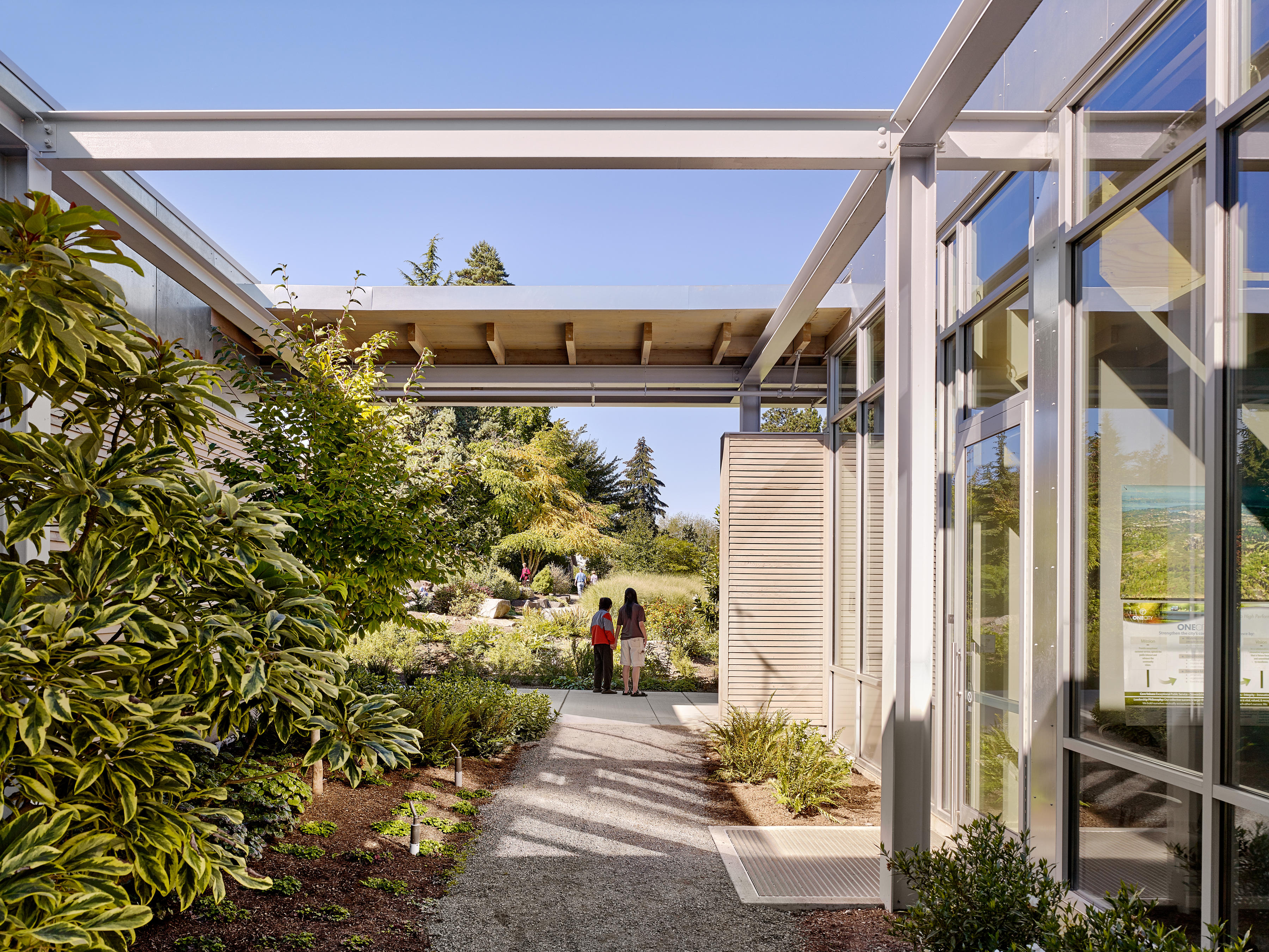 Bellevue Botanical Garden Visitor and Education Center by Olson Kundig ...