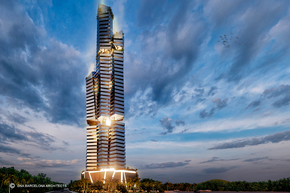 KRYPTONITE TOWER by DNA BARCELONA ARCHITECTS - Architizer