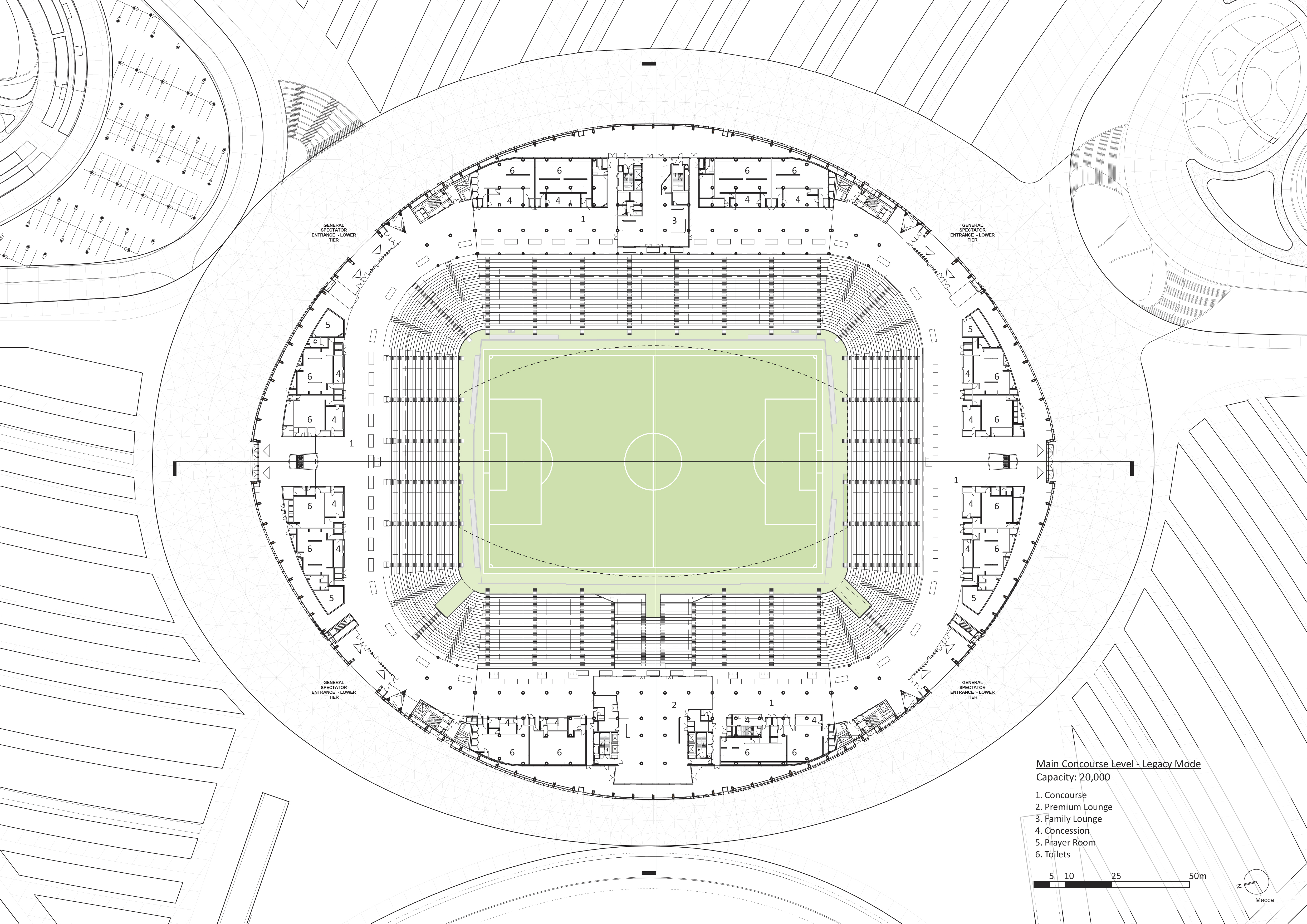 Al Janoub Stadium by Zaha Hadid Architects - Architizer