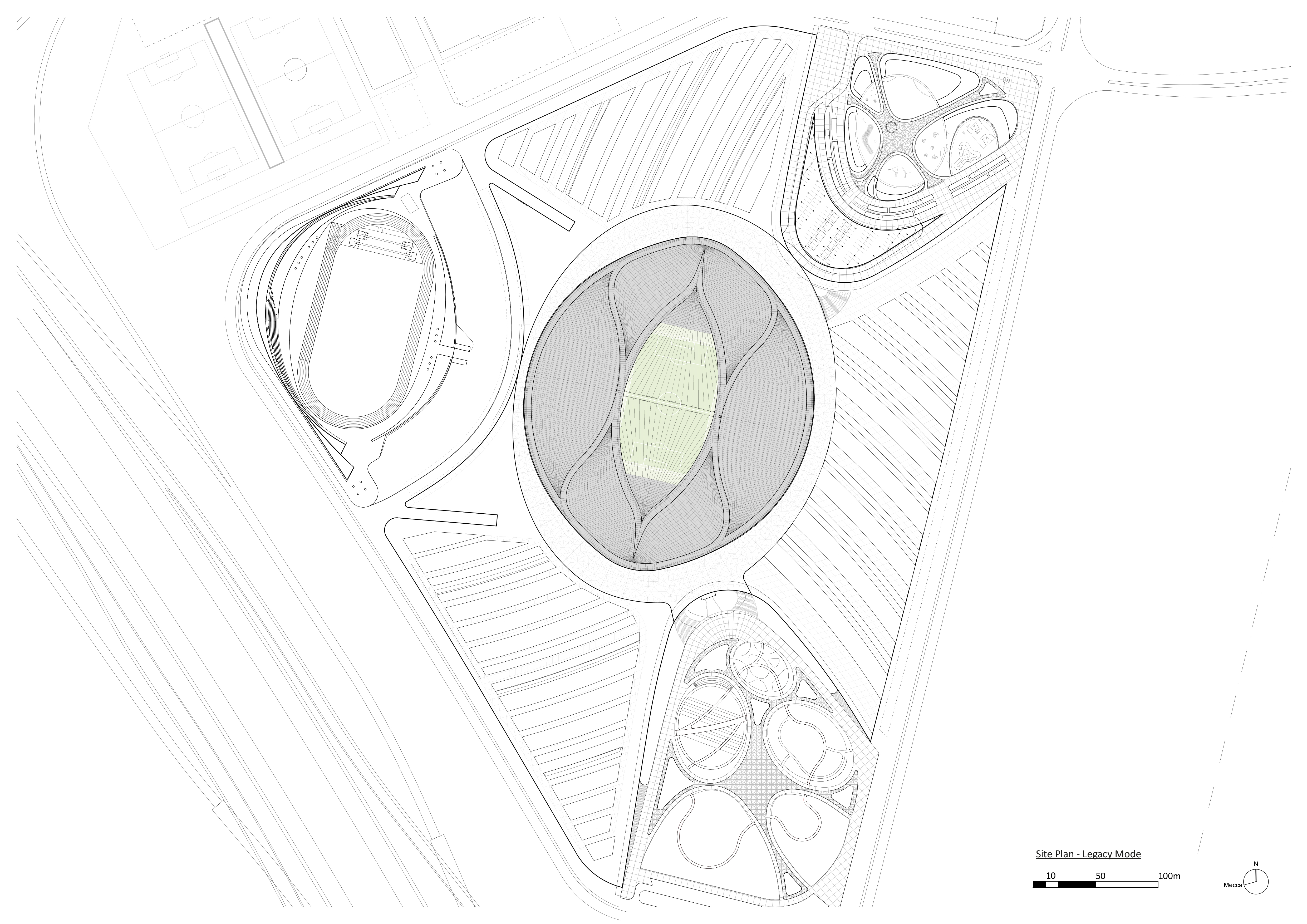 Al Janoub Stadium by Zaha Hadid Architects - Architizer