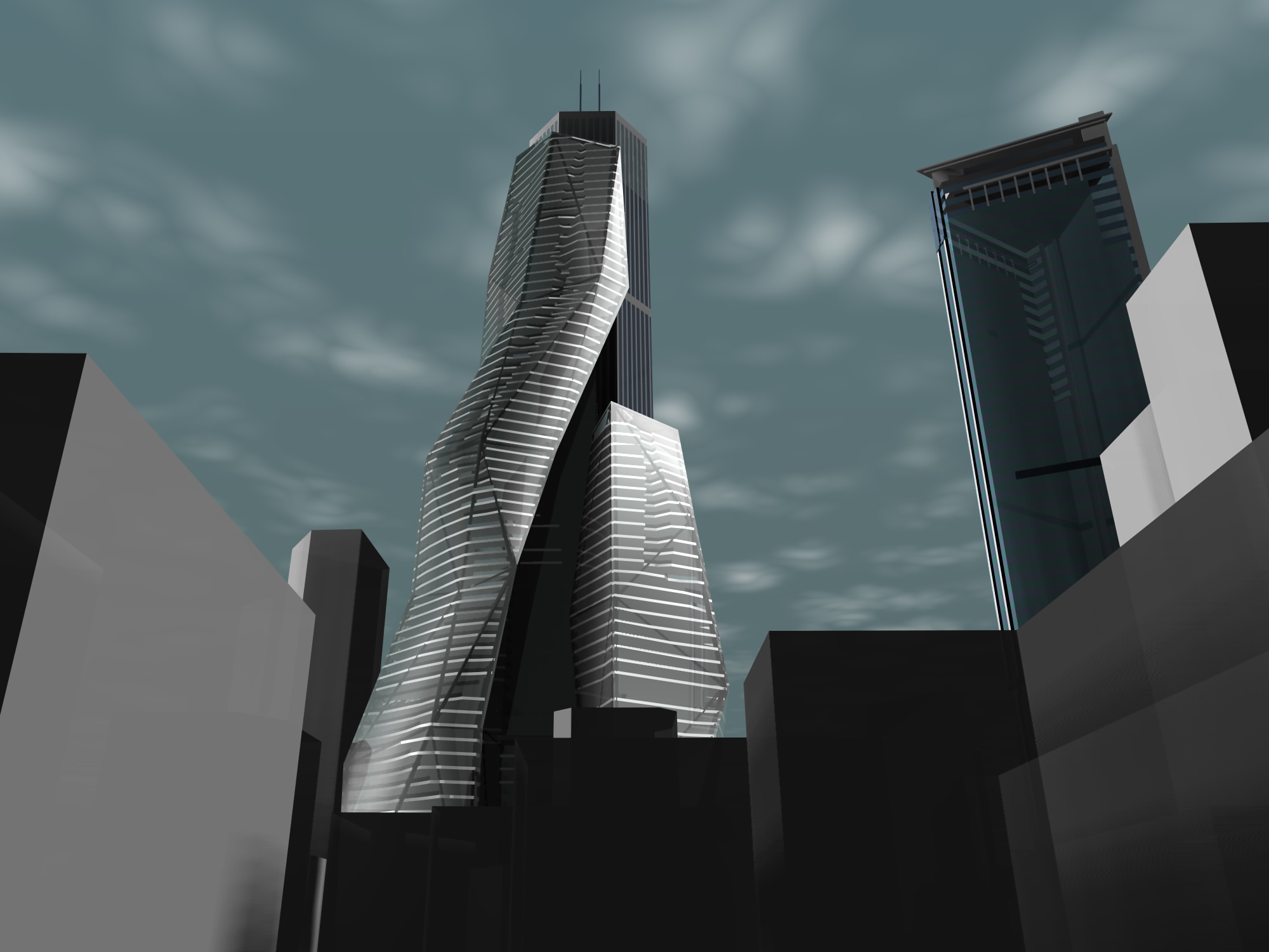 DALIAN DIAMOND TOWER by Plasma Studio - Architizer