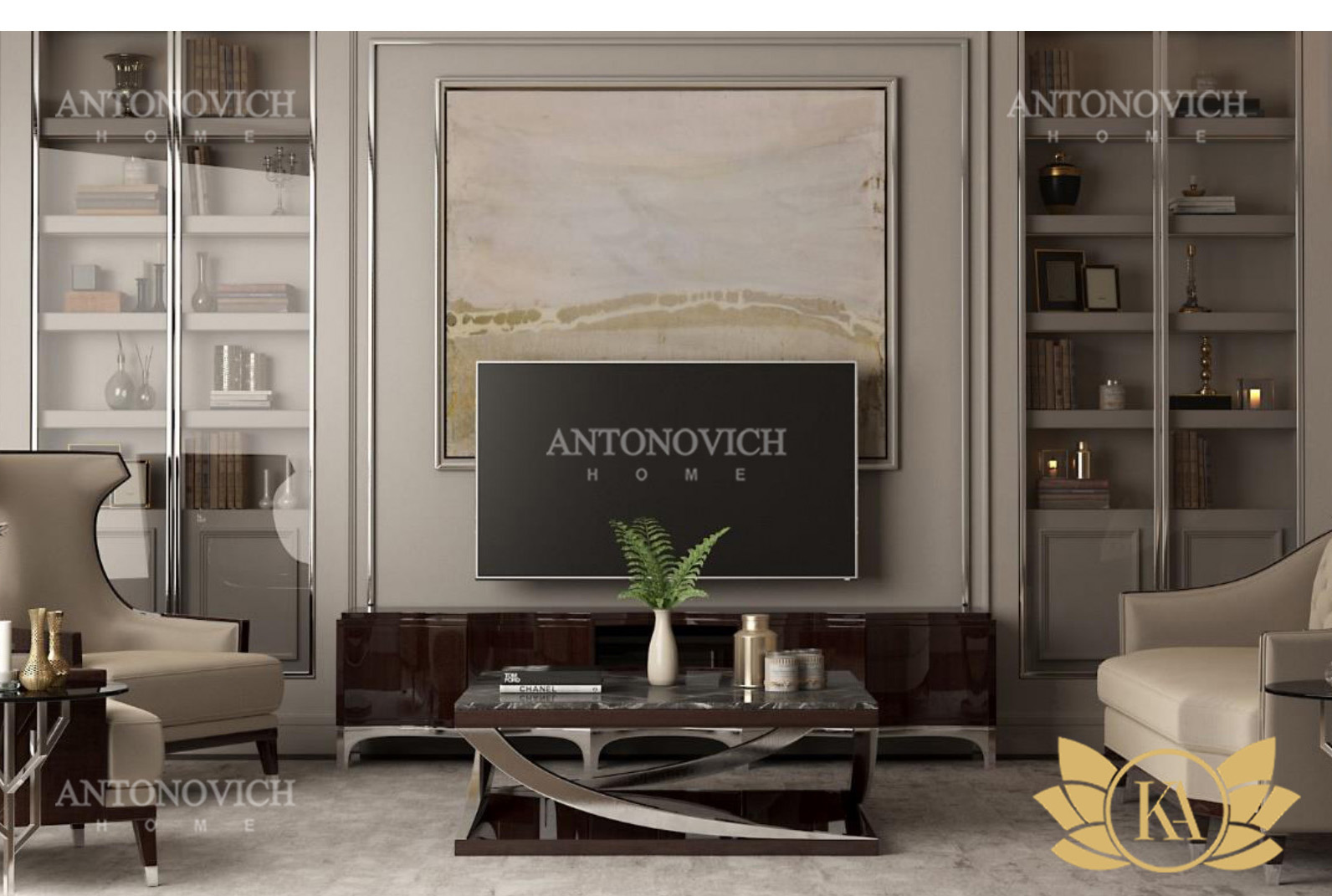 Rich Furniture Designs for Luxury Home by LUXURY ANTONOVICH DESIGN ...