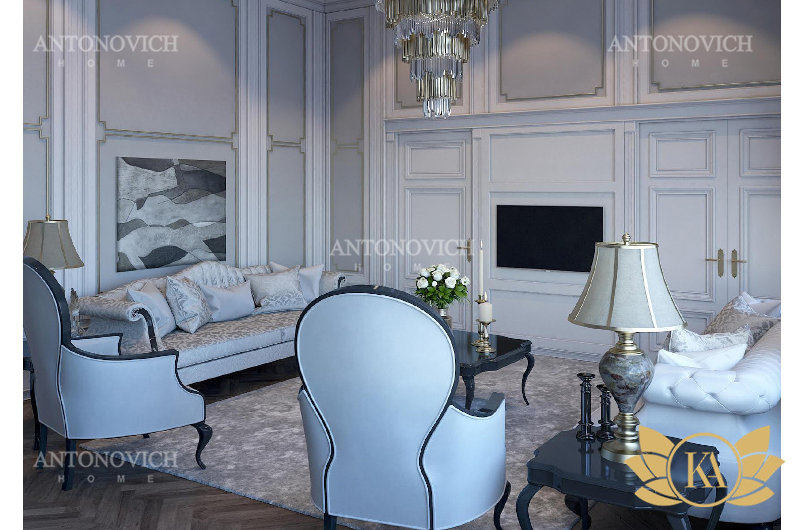 Rich Furniture Designs for Luxury Home by LUXURY ANTONOVICH DESIGN ...