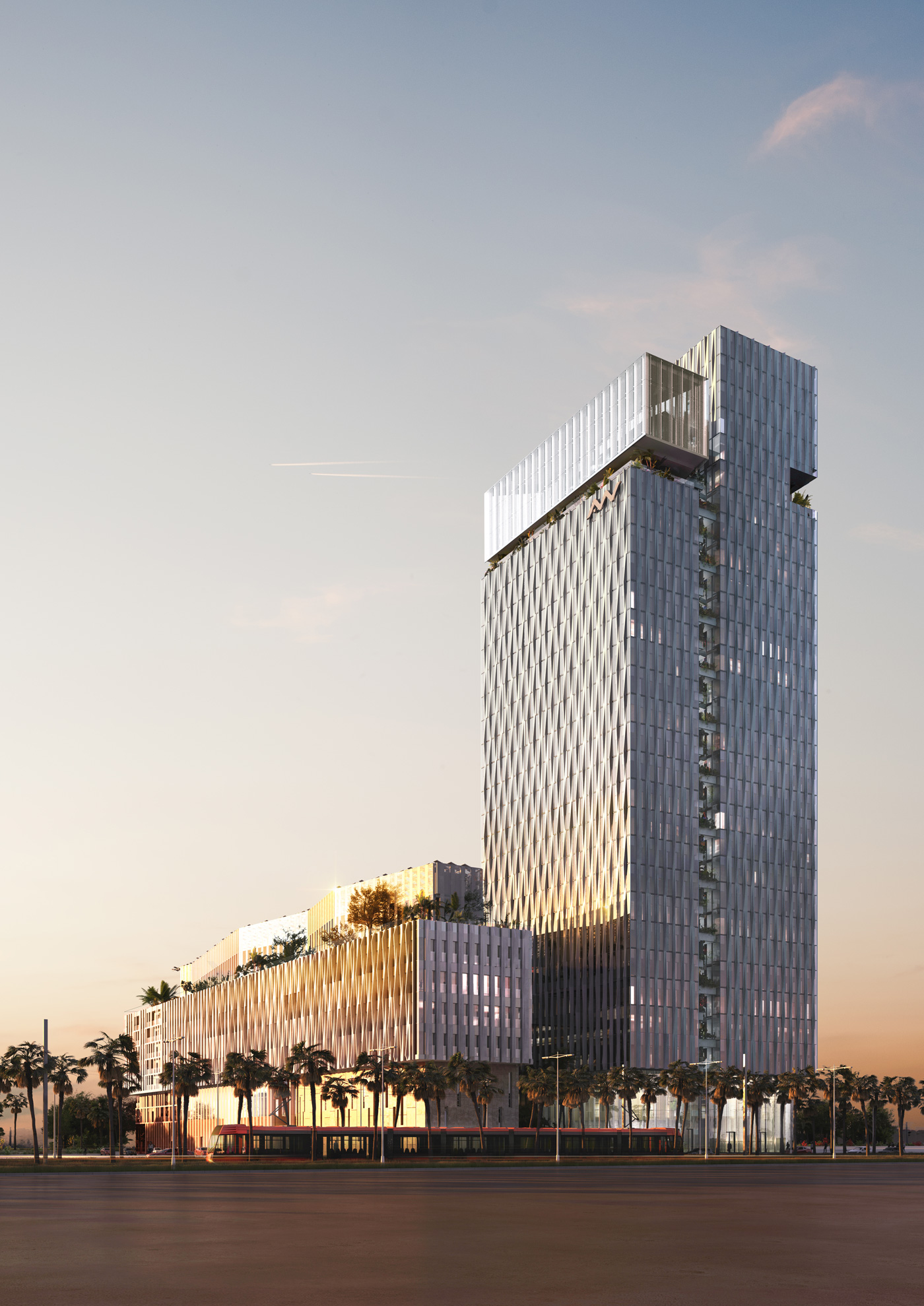 Maroc Telecom Tower by VIGUIER architecture urbanisme paysage - Architizer