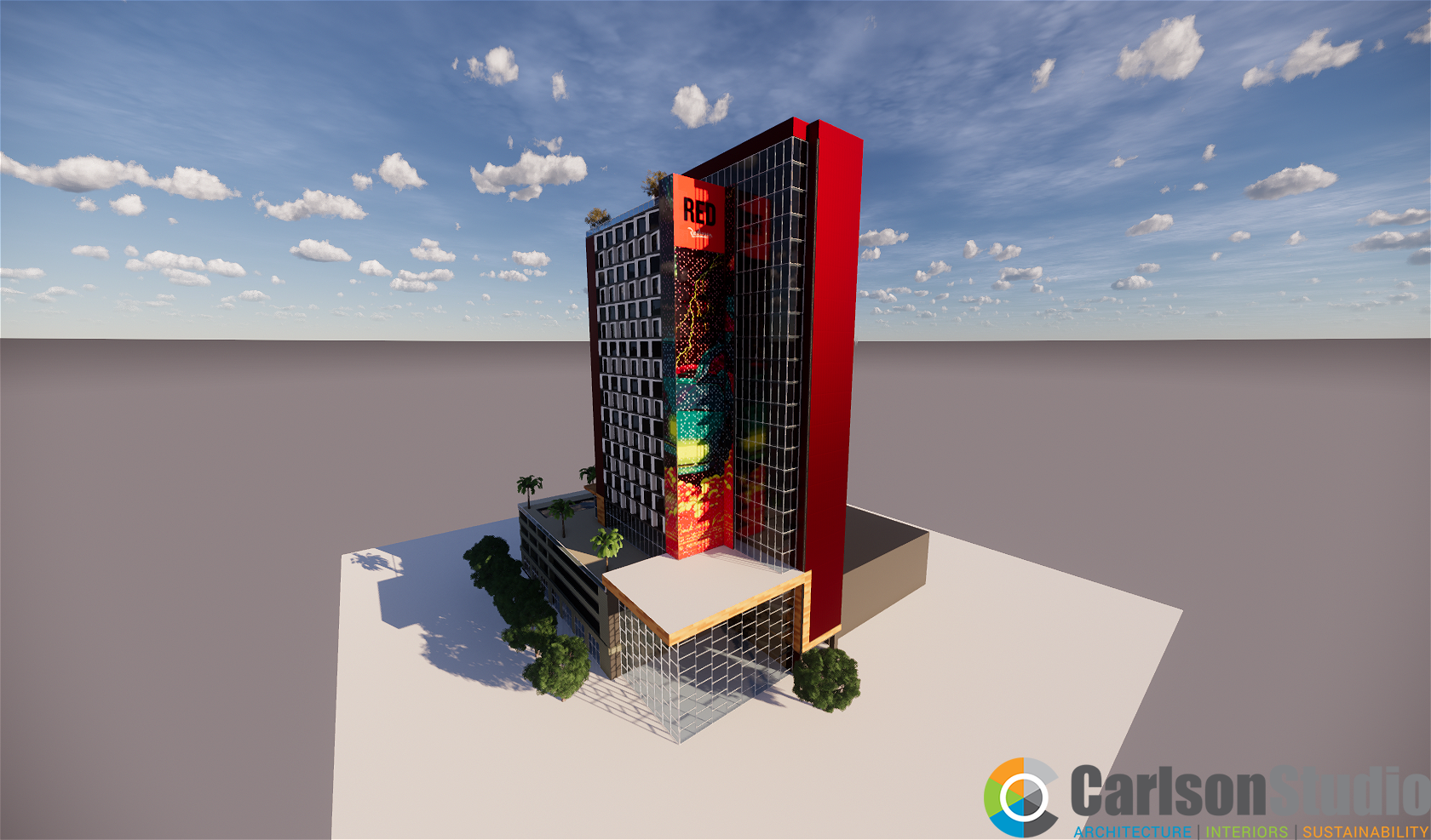 Raddison Red Concept by carbon design & architecture - Architizer