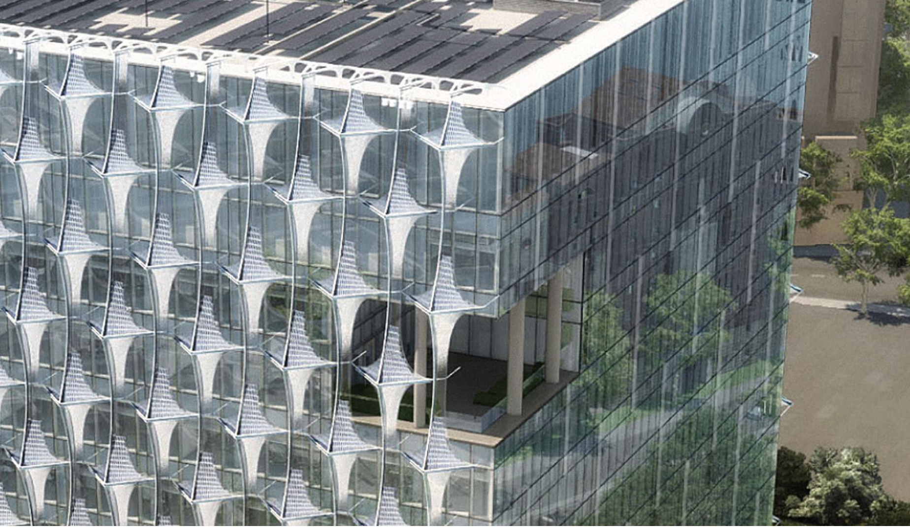 London Embassy Solar Facade by Pvilion - Architizer