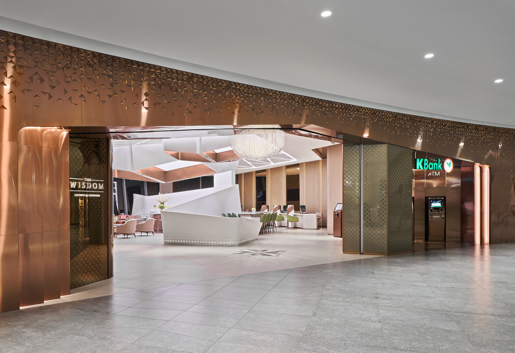 KBank | Wisdom Lounge by orbit design studio - Architizer