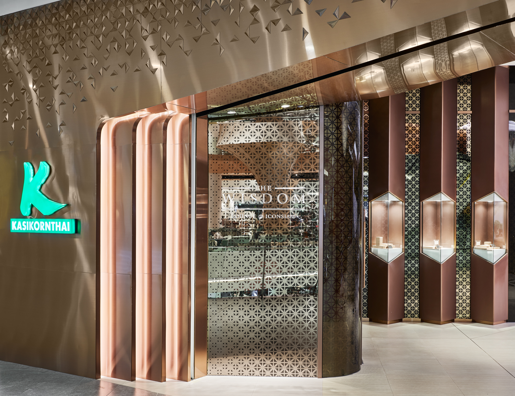 KBank | Wisdom Lounge by orbit design studio - Architizer