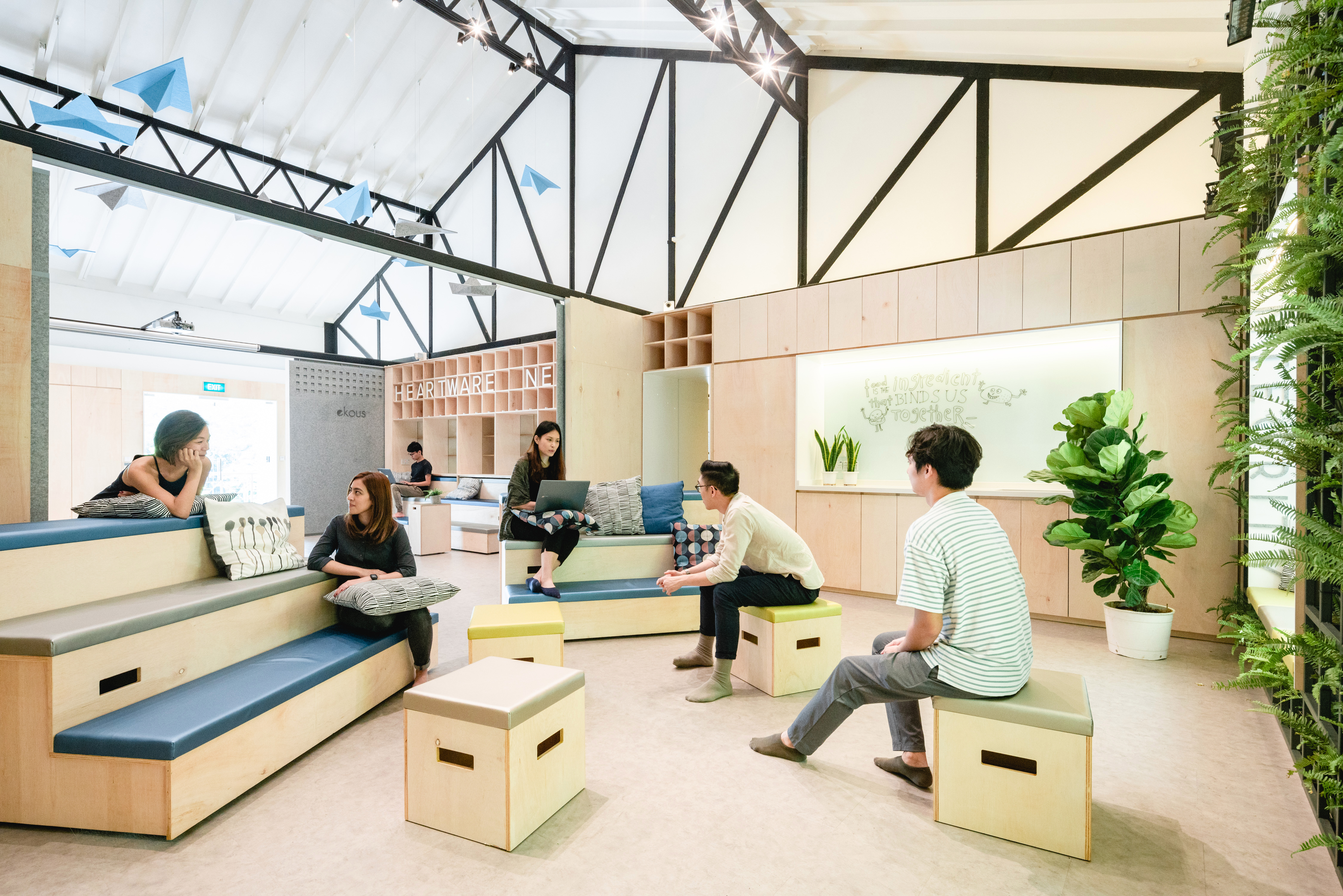 Heartware Network Office by DP Architects - Architizer