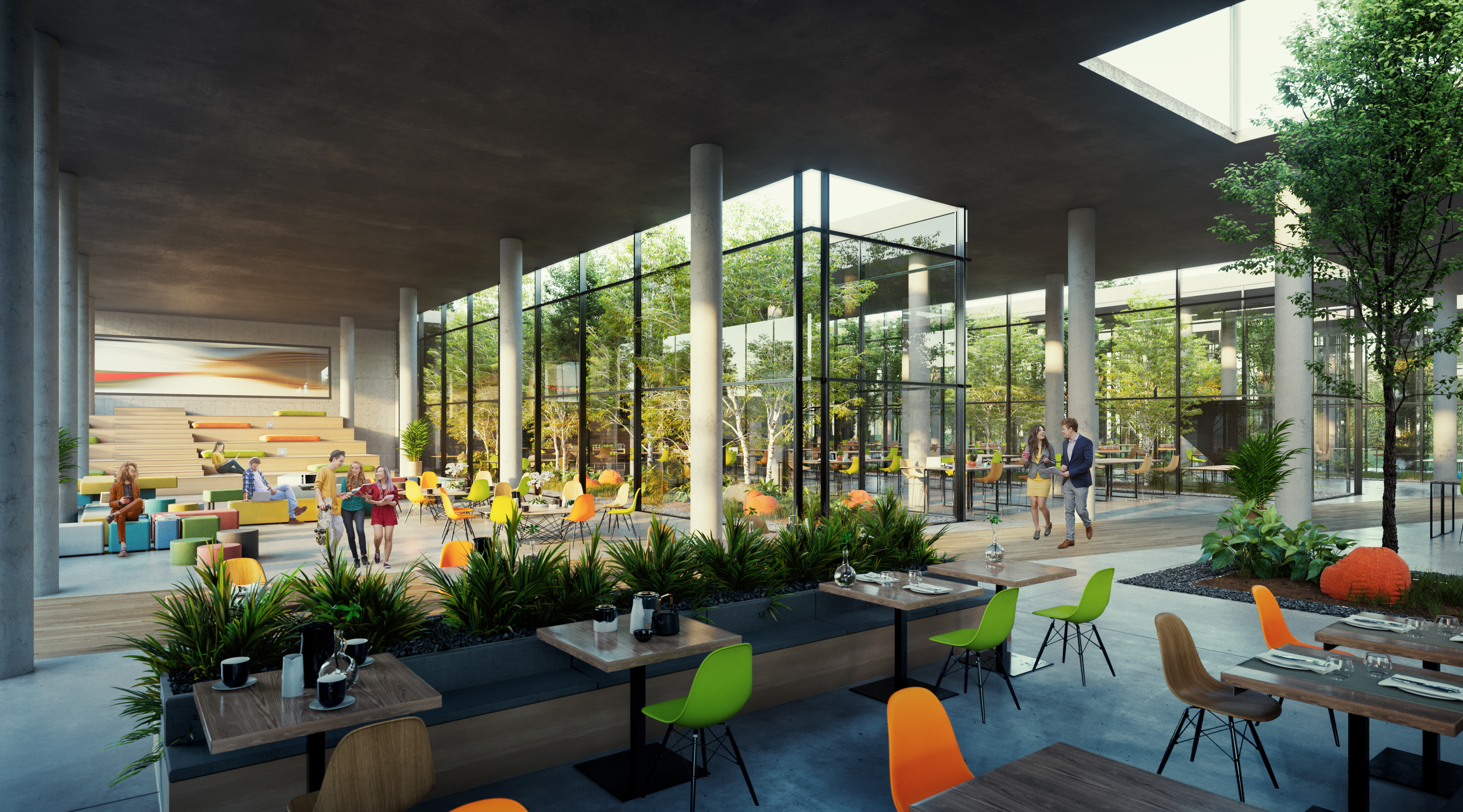 Middle East Technical University Coworking & Cafeteria by Yazgan Design ...