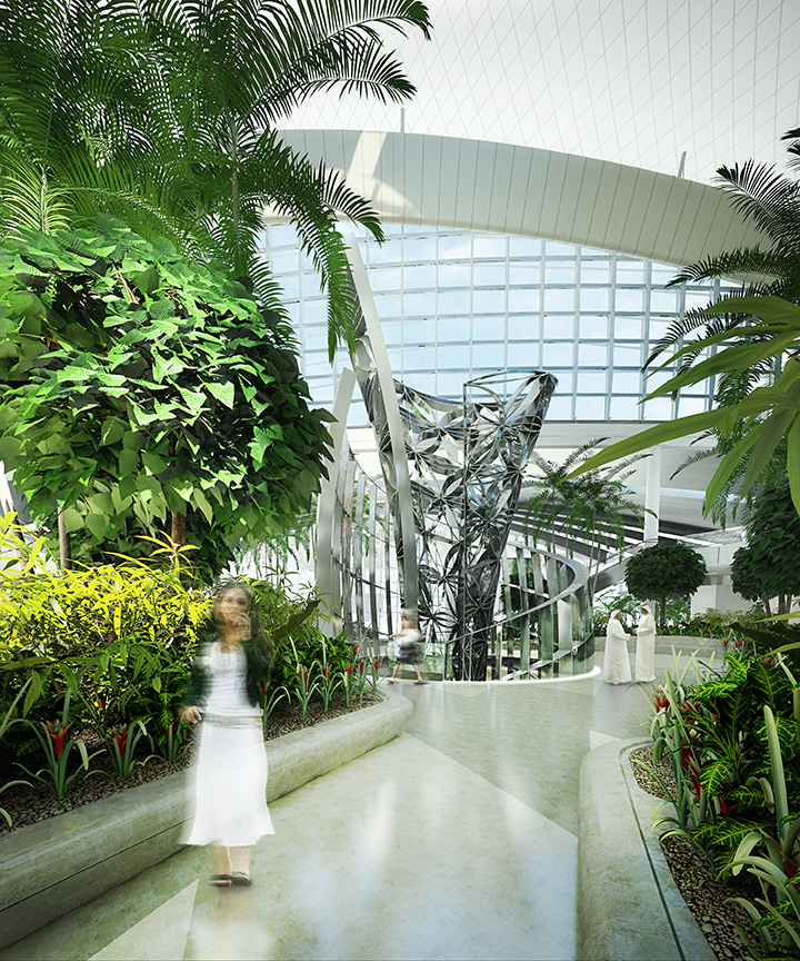 Abu Dhabi International Airport Midfield Terminal Complex by Kohn ...