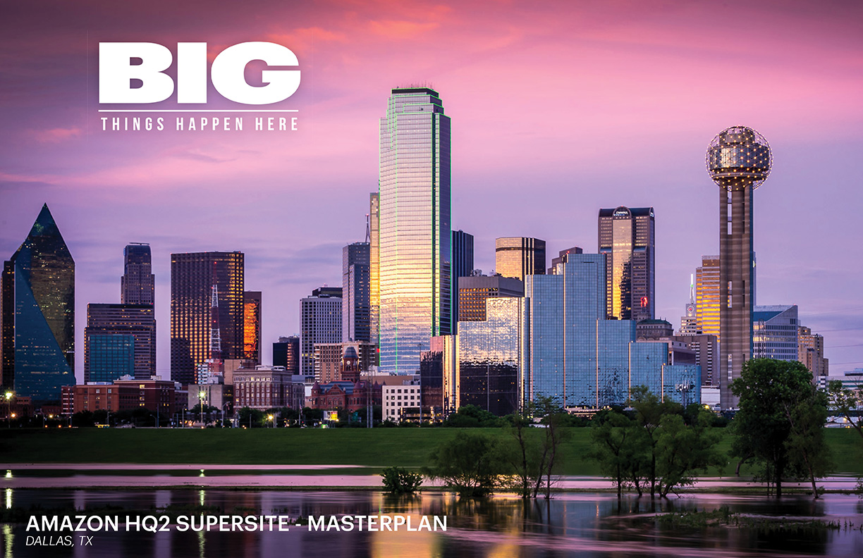 Amazon HQ2 Dallas Supersite - Masterplan by HKS, Inc. - Architizer