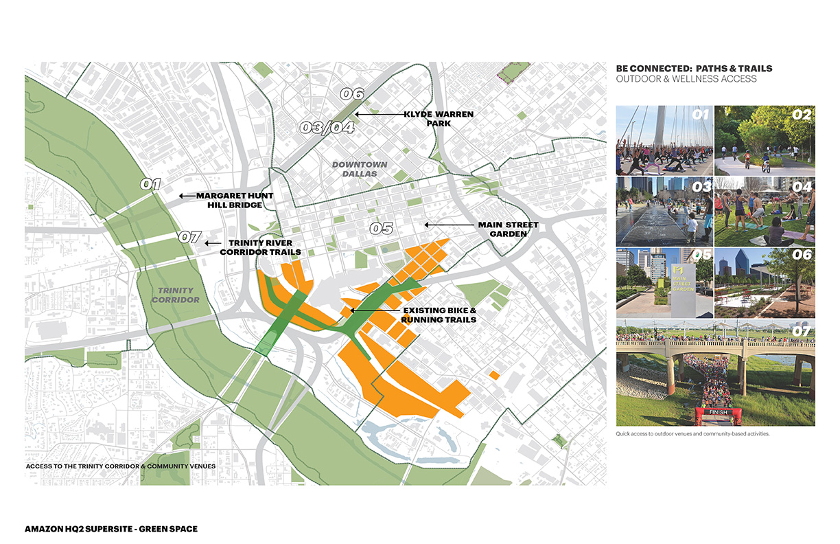 Amazon HQ2 Dallas Supersite - Masterplan by HKS, Inc. - Architizer