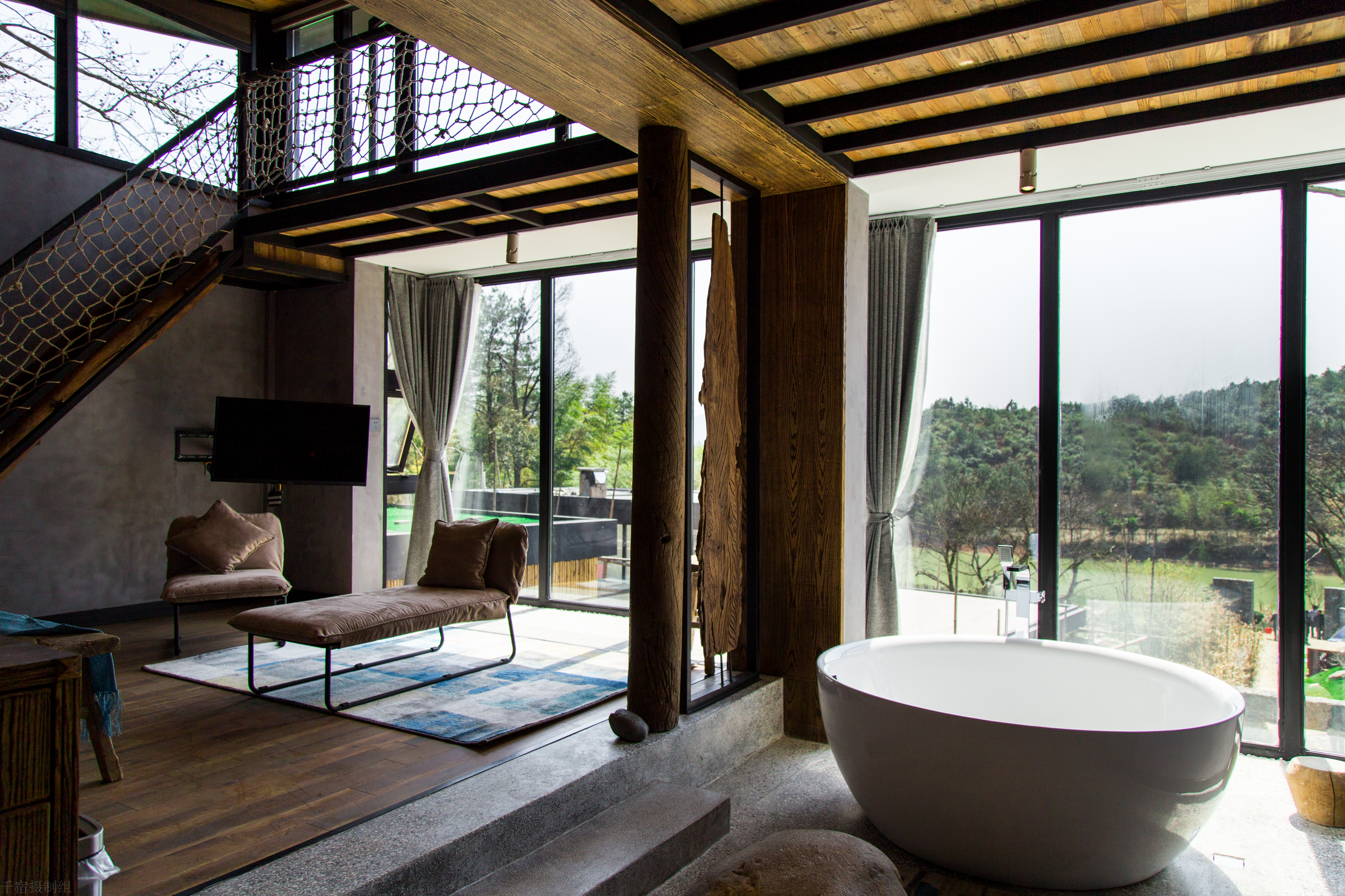 Could diffuse between pine by The Design Institute of Landscape ...