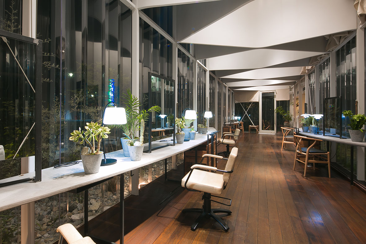 VISION Gallery hairdressing salon by Takehiko Nez Architects - Architizer
