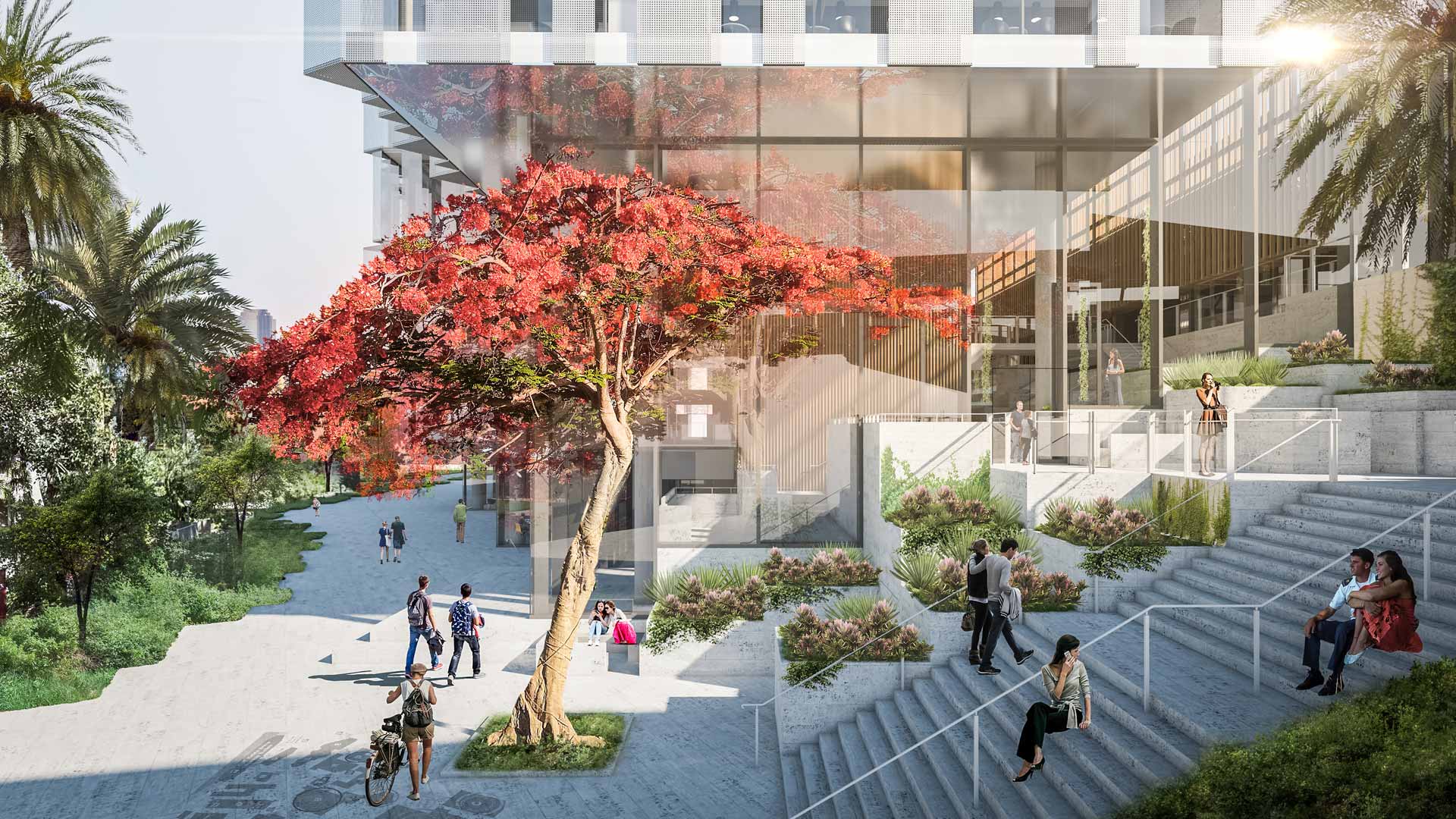 Queensland University Of Technology By Henning Larsen Architizer