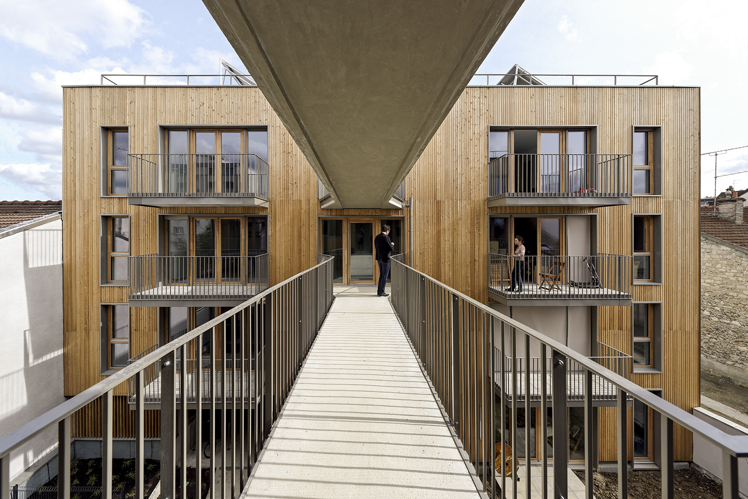 Idea 2755674: 26 Passive apartments in Montreuil by Atelier Benjamin ...