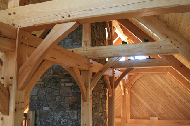 Custom Timber Frame Home by Ballard+Mensua Architecture - Architizer