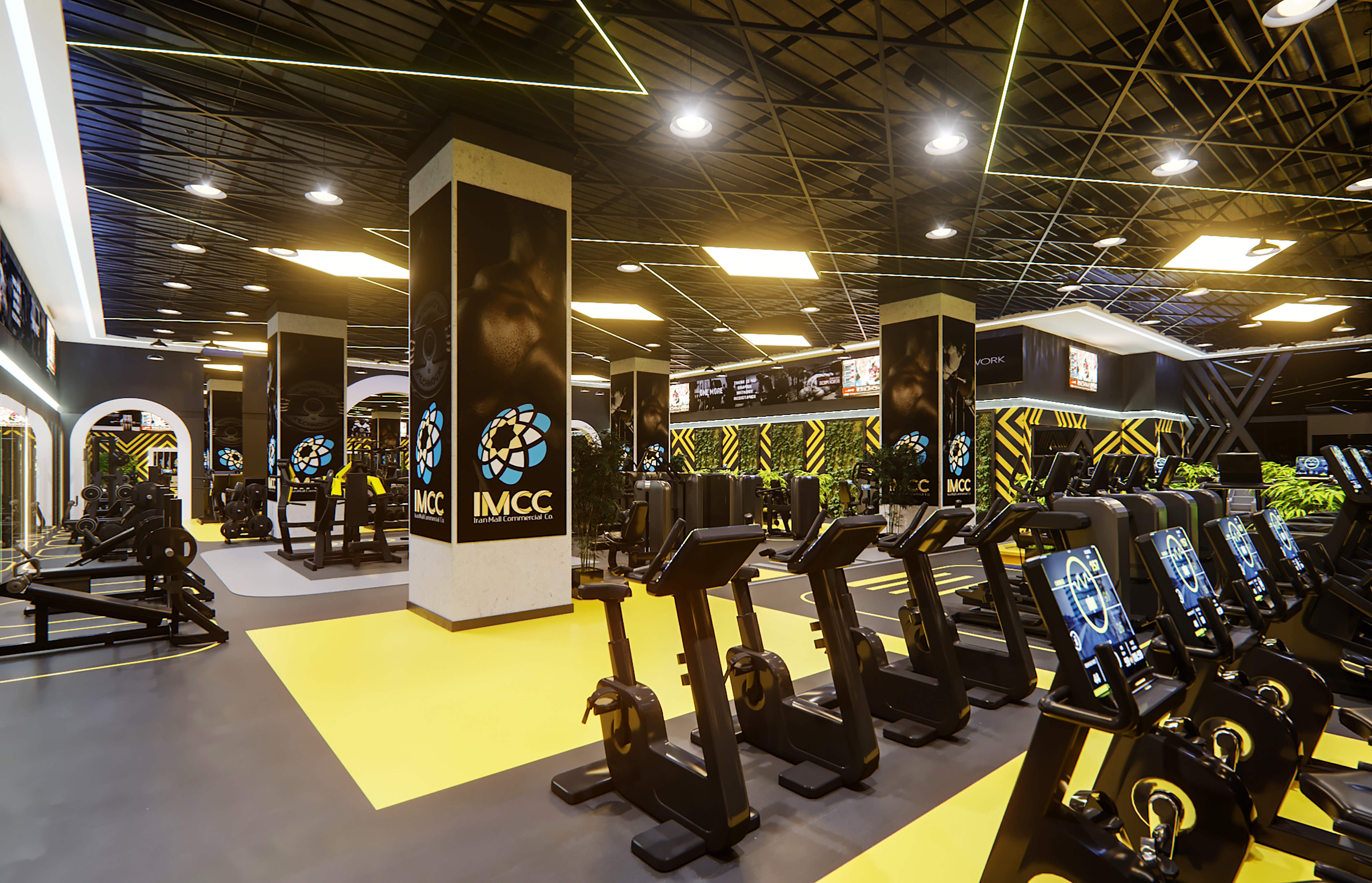 iran mall GYM by omid tarazi - Architizer