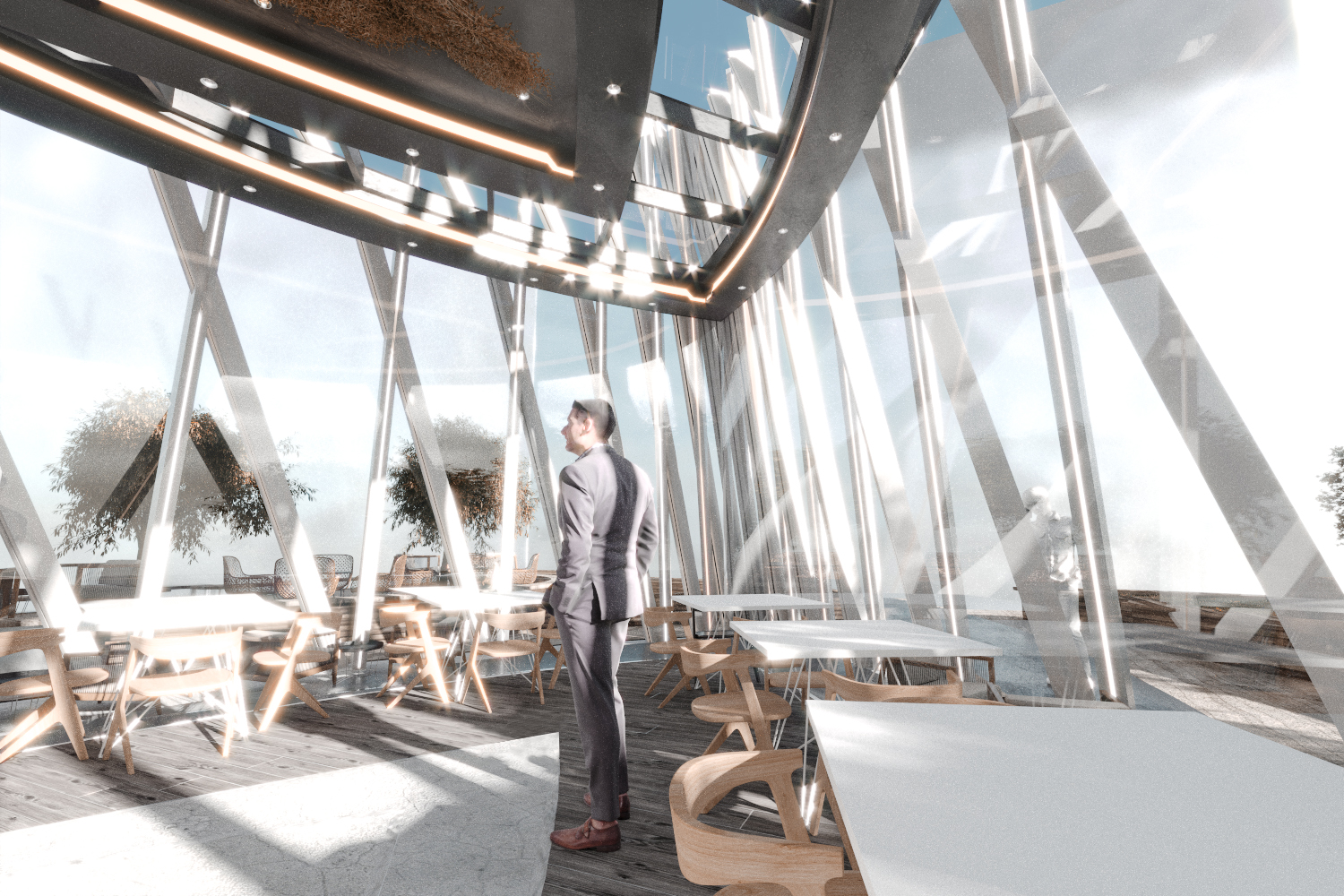 Leaf and Bean Coffee Co Pavilion by MASK architects - Architizer