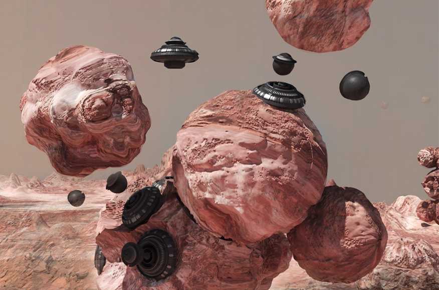 Spray Foam Habitat on Mars by MASK architects - Architizer