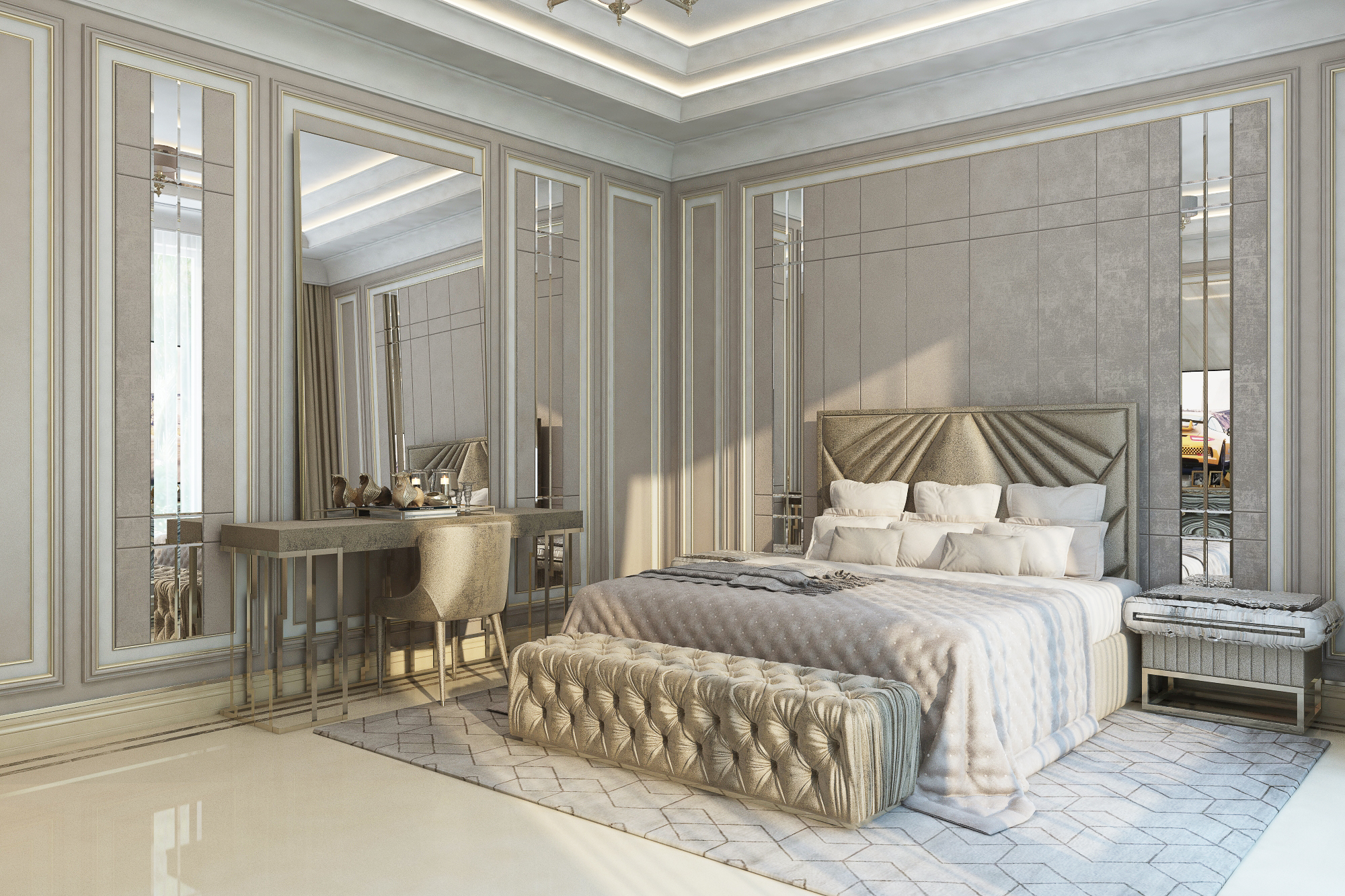 Bedroom Interior Of Luxury by LUXURY ANTONOVICH DESIGN - Architizer