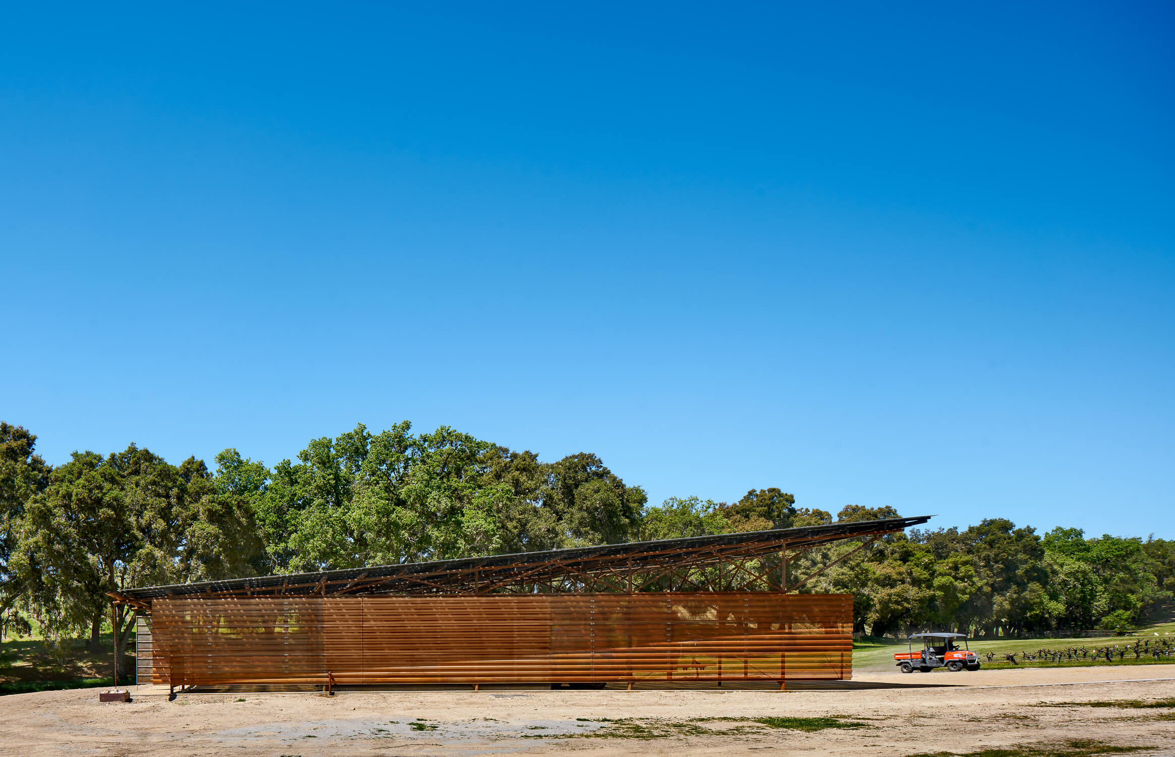 Saxum Vineyard Equipment Barn by Clayton Korte - Architizer