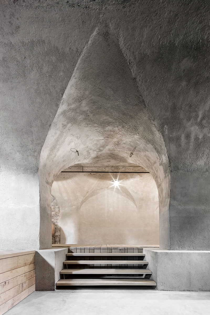 grow out hotel pacherhof new cellar by bergmeisterwolf architekten ...