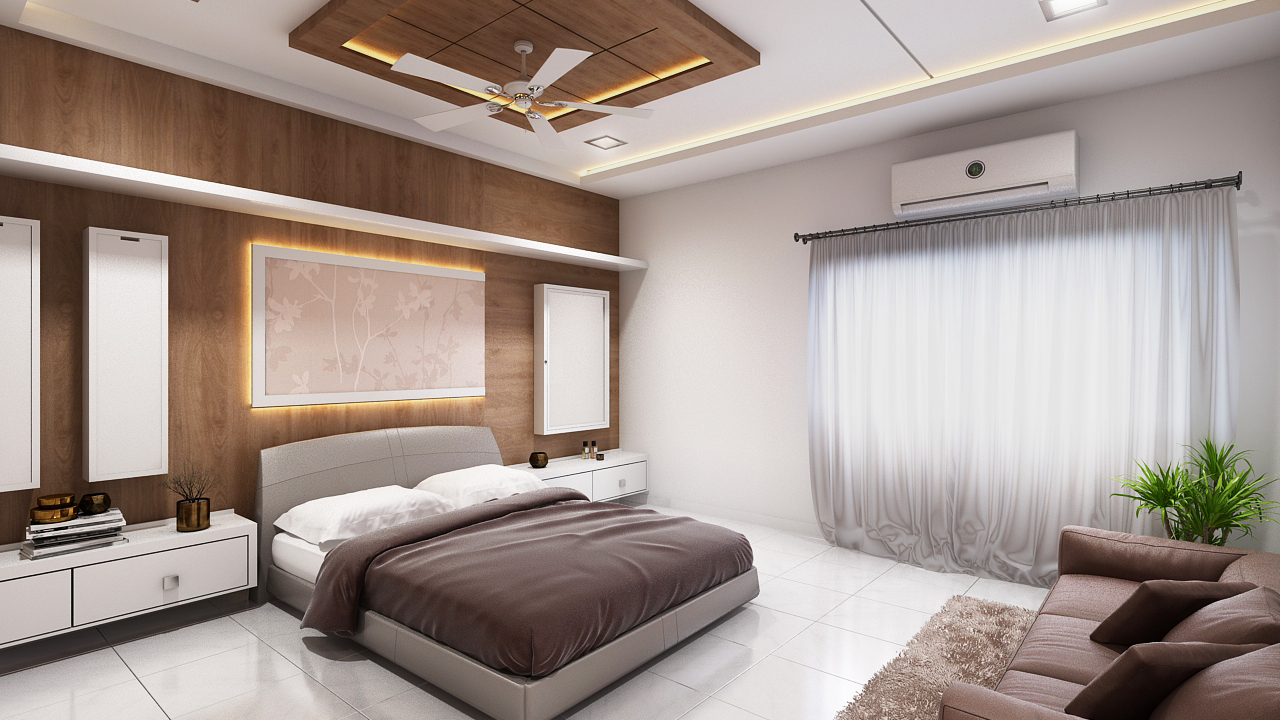 Bedroom 3D Rendering Services by JS Engineering - Architectural ...