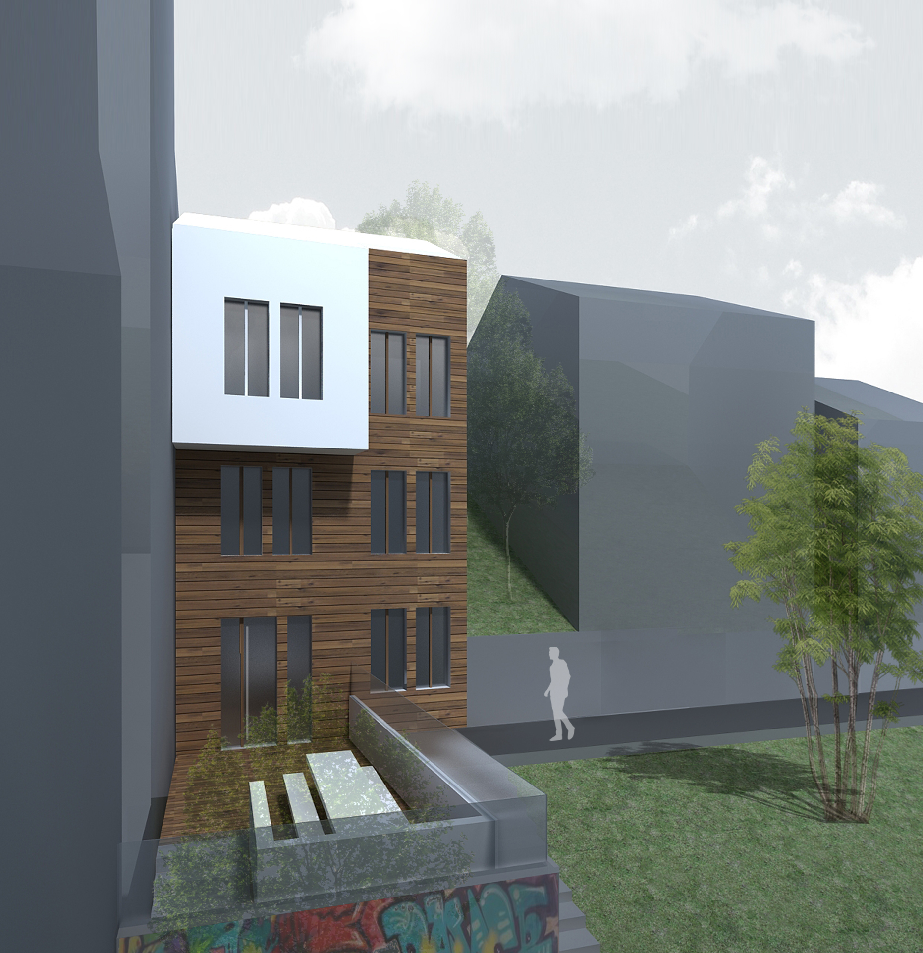 STUDENT RESIDENCE BUILDING by Boom Design Studio Ltd. - Architizer