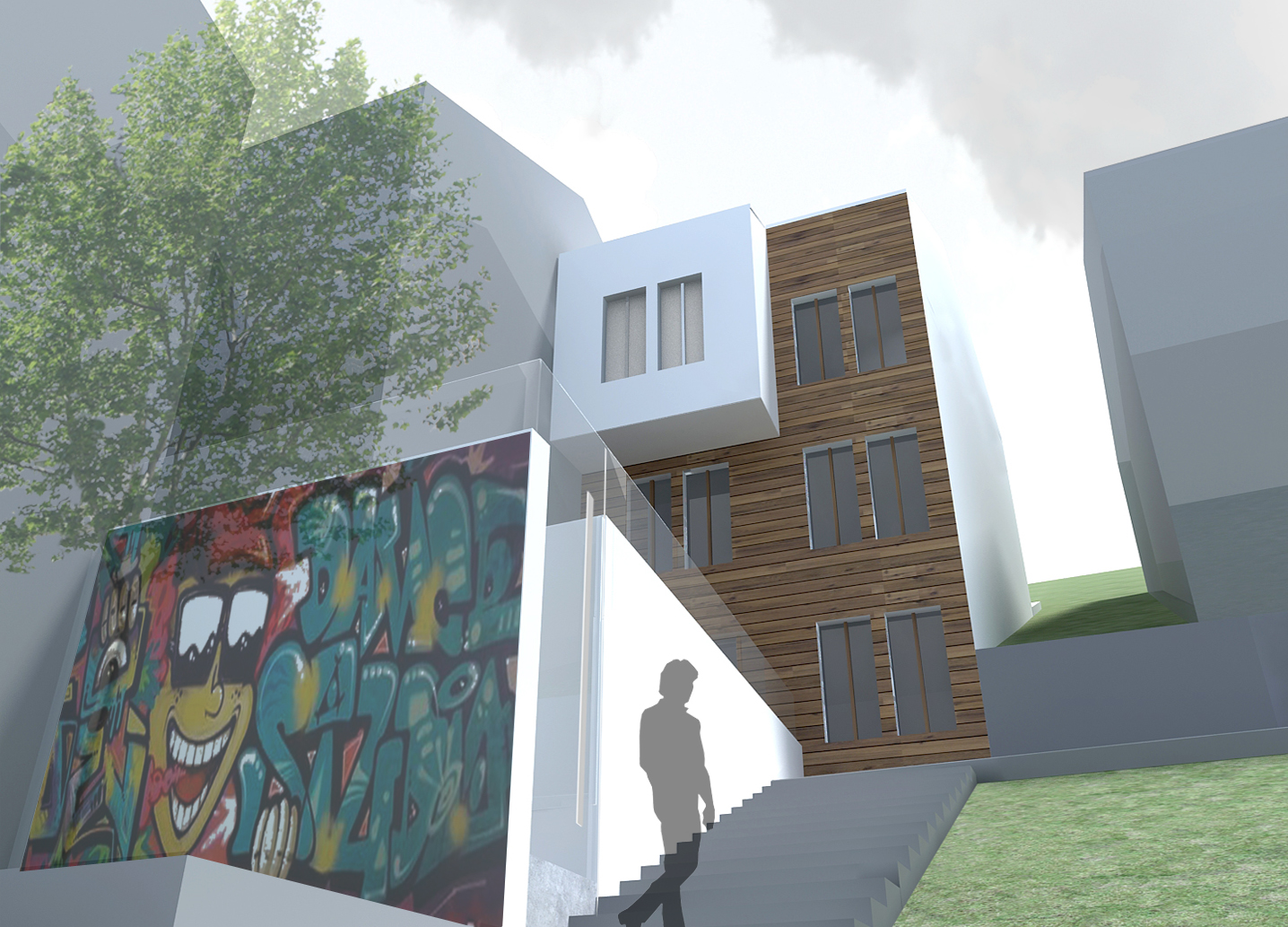 STUDENT RESIDENCE BUILDING by Boom Design Studio Ltd. - Architizer