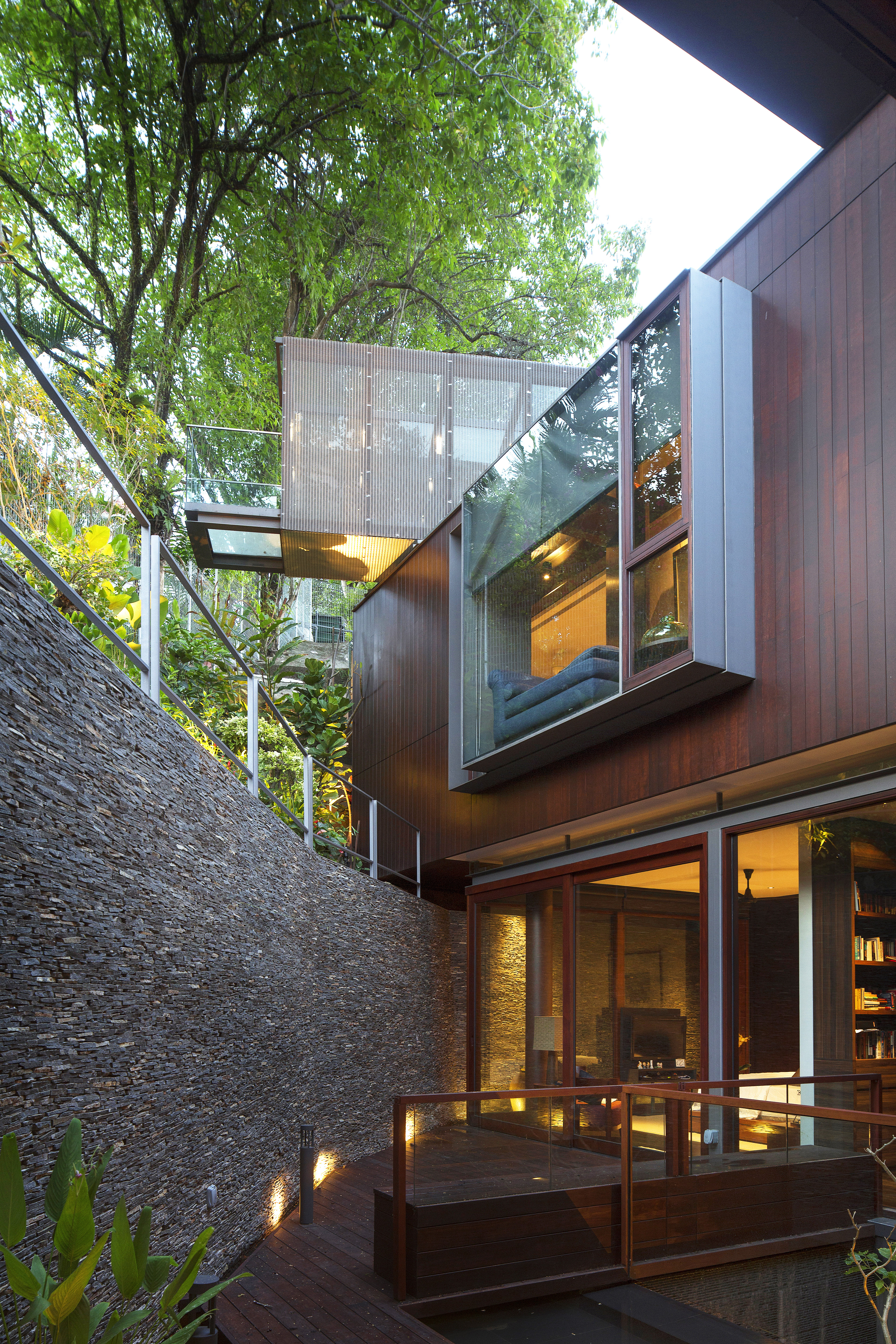 House with Bridges by RT+Q Architects Pte Ltd - Architizer