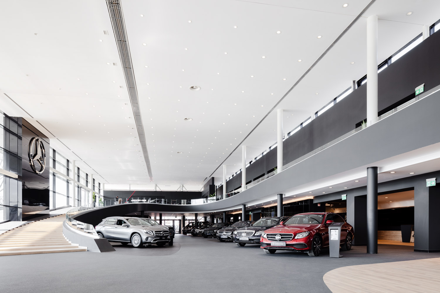 Retail brand presence for Mercedes-Benz by GRAFT - Architizer