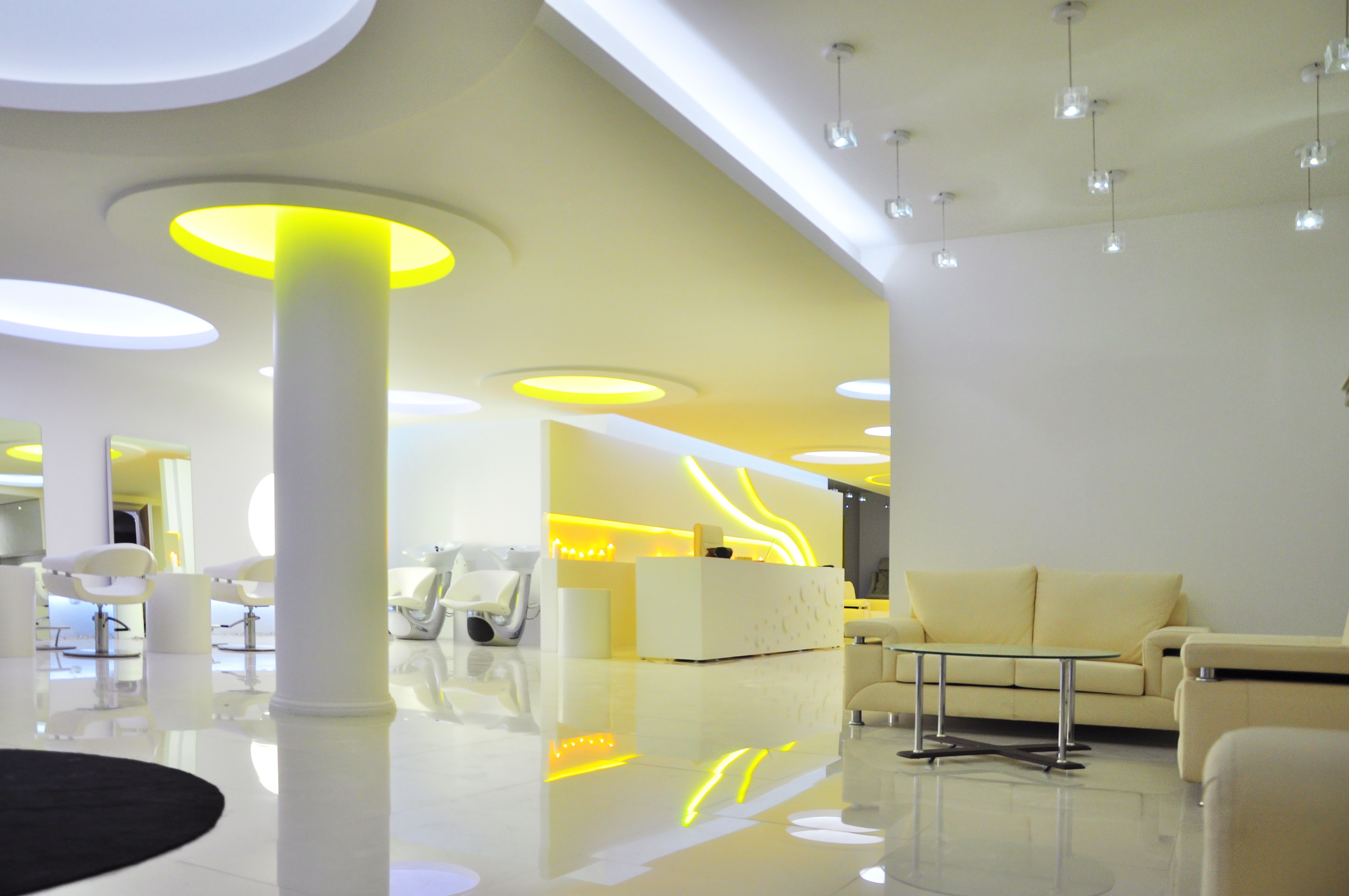 White Dream Beauty Salon by Special Space - Mojtaba Tasallot - Architizer