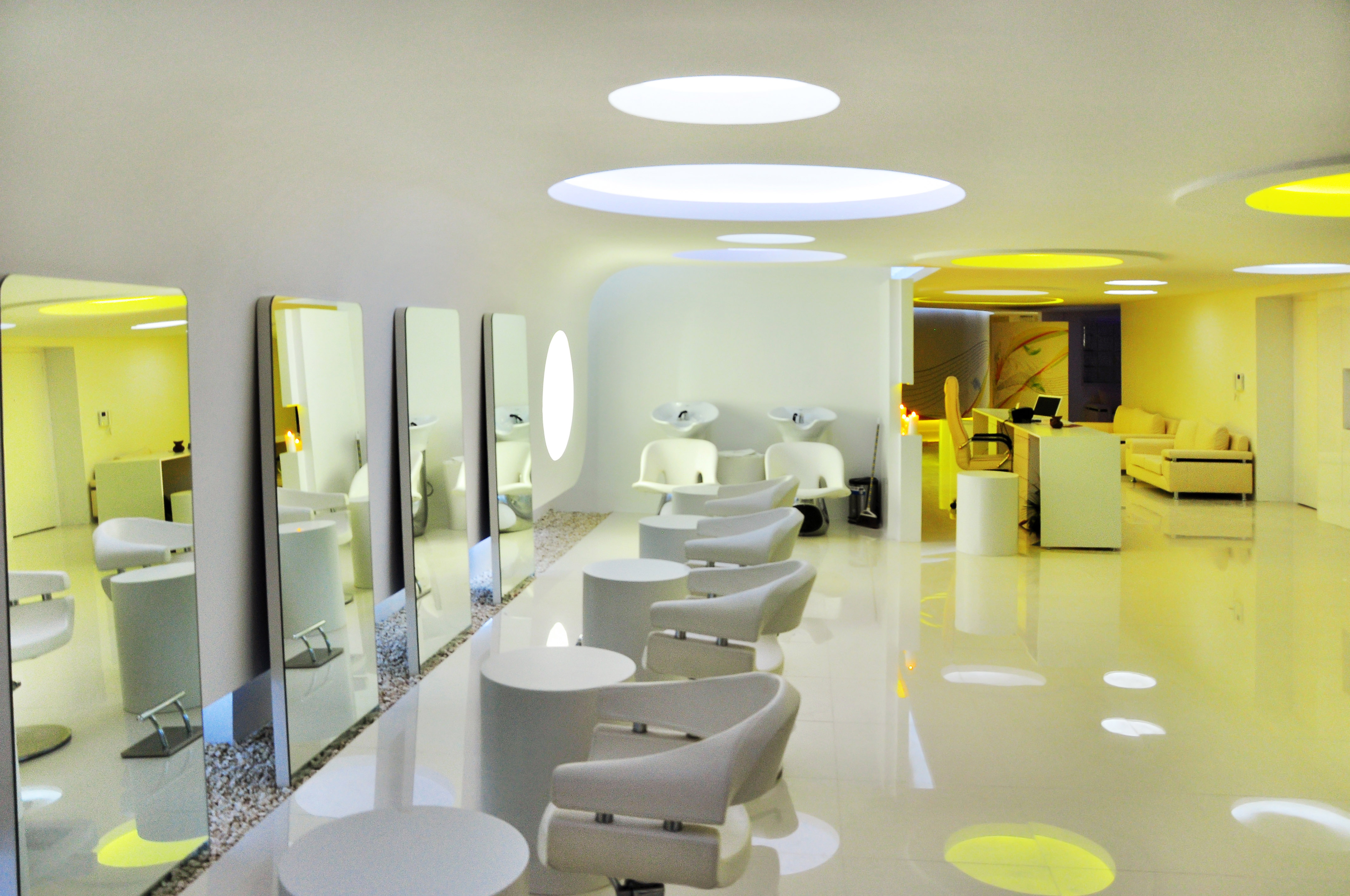 White Dream Beauty Salon by Special Space - Mojtaba Tasallot - Architizer
