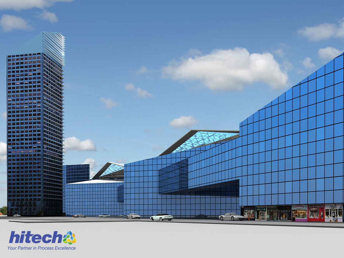 Architectural 3D Modeling and Visualization of Mixed-Use Building by ...