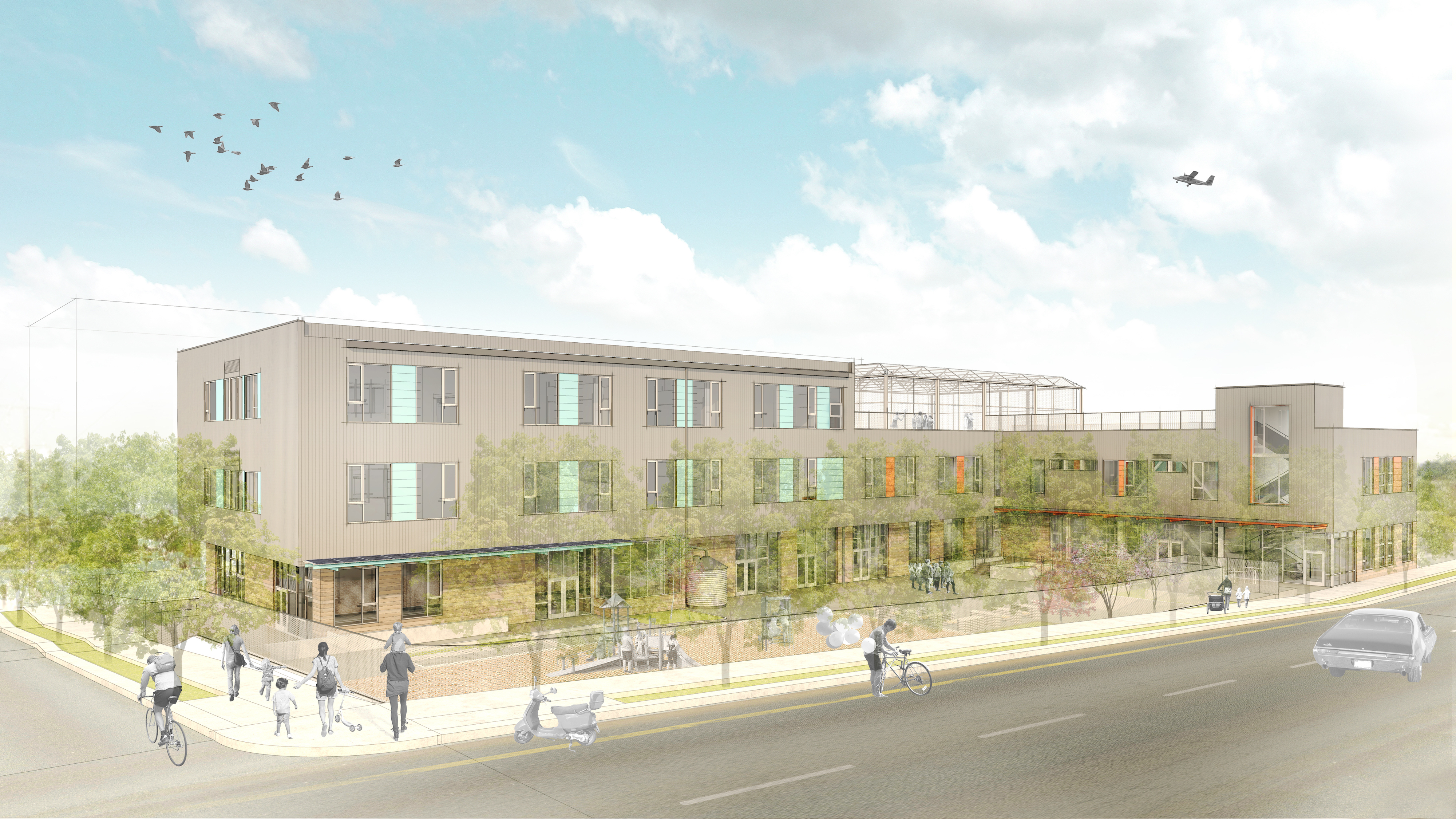 Giddens School & Lake Washington Girls Middle School by GRAHAM BABA ...