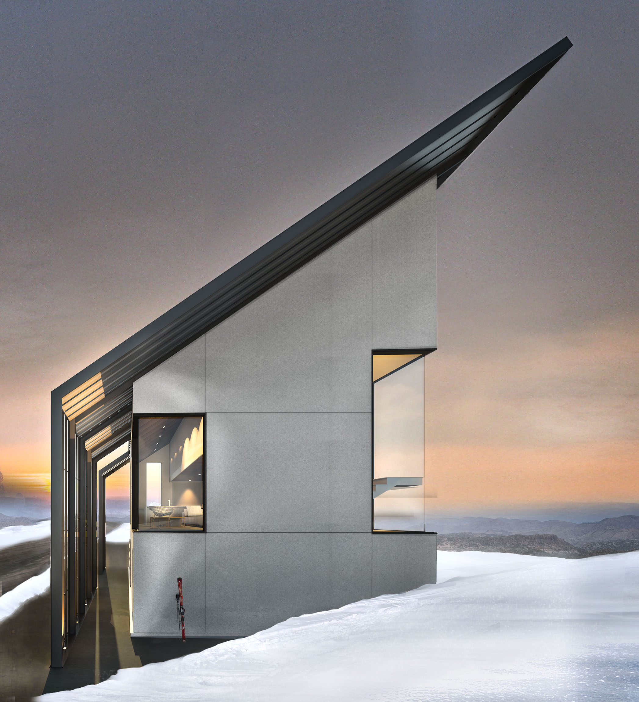 Snow Shed by ELLIPSIS - Architizer