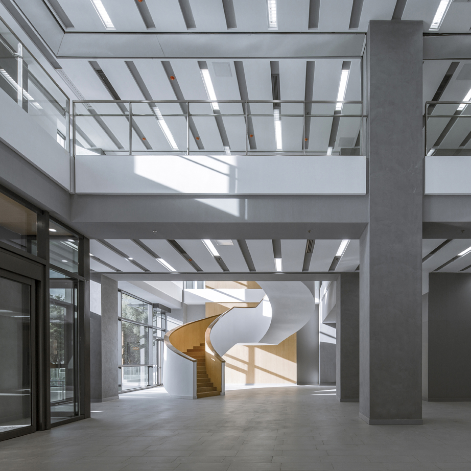 Tsinghua University Law Faculty Library by KOKAISTUDIOS - Architizer