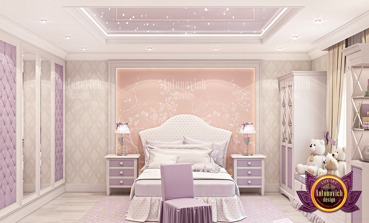 Lovely Princess Bedroom Design with Gorgeous Furniture by LUXURY ...