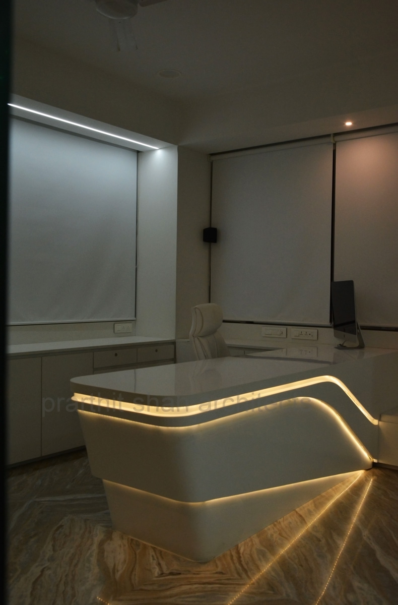 50 Shades of White – Office Interior Design by prarthit shah architects ...