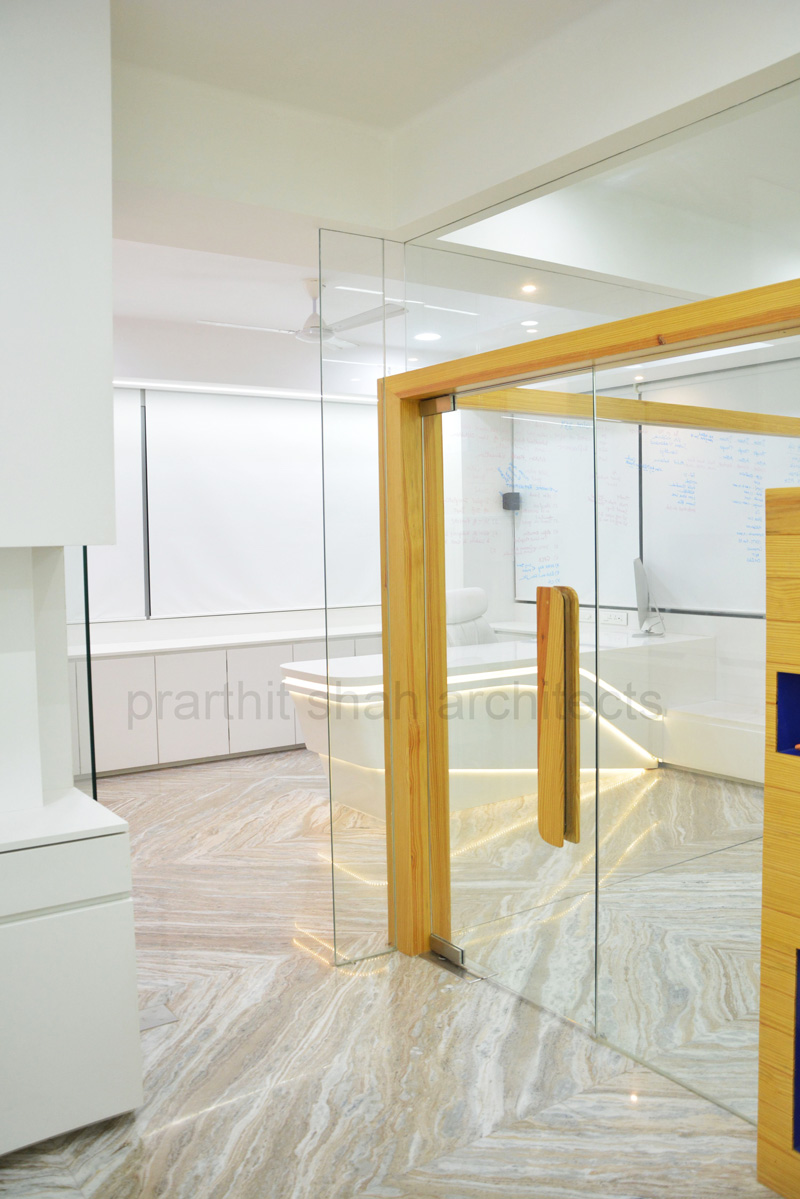 50 Shades of White – Office Interior Design by prarthit shah architects ...