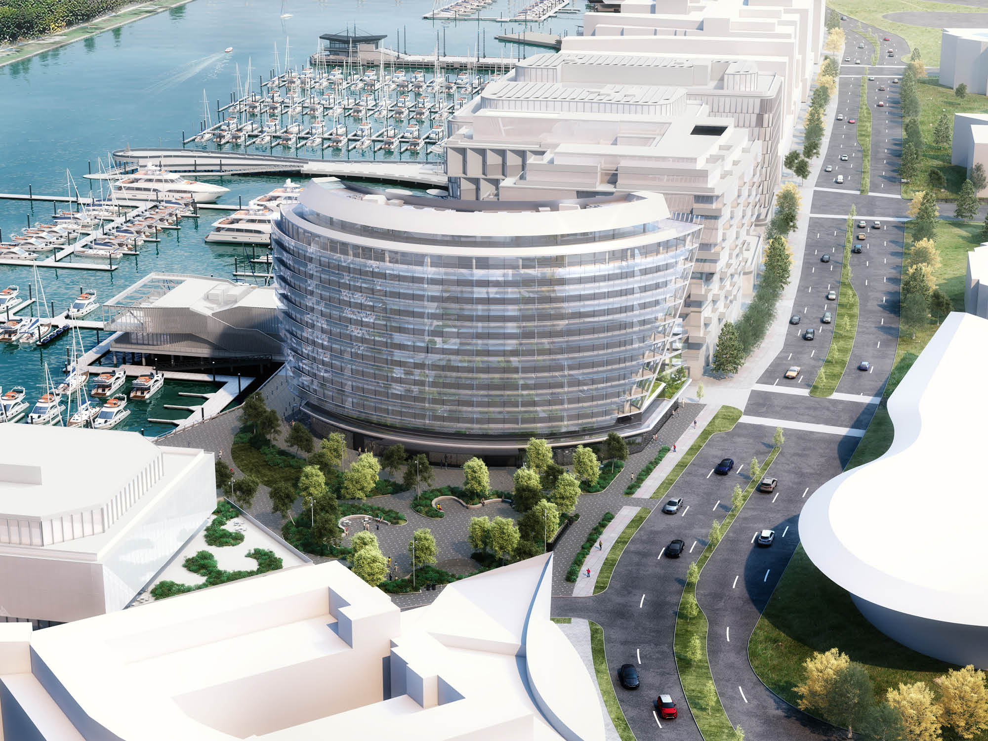 The Wharf, Parcel 9 by Rafael Vinoly Architects - Architizer