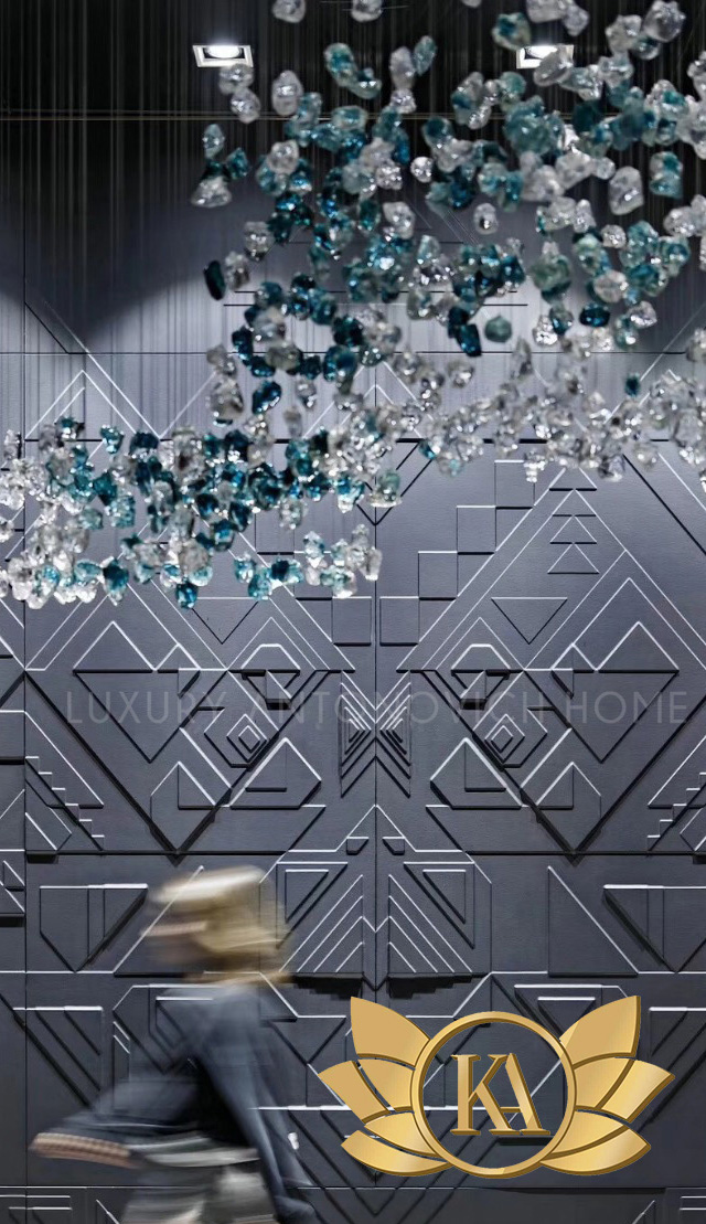 Luxurious Embossed Wall Panels by LUXURY ANTONOVICH DESIGN - Architizer