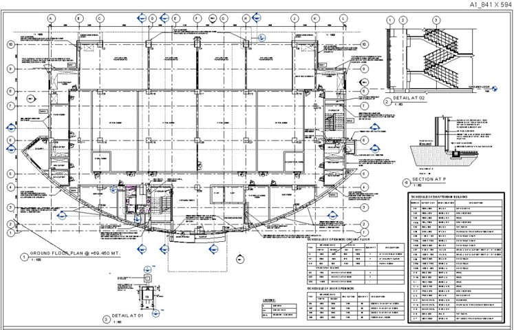 Clash free 3D BIM Revit Model for Commercial Service Building by Hitech ...