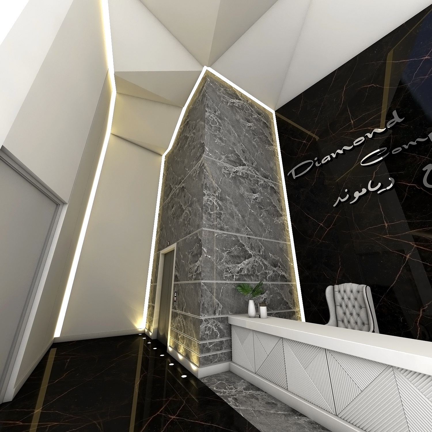 Diamond Complex Interior Design by Mostafa Shahbazian & Partners ...